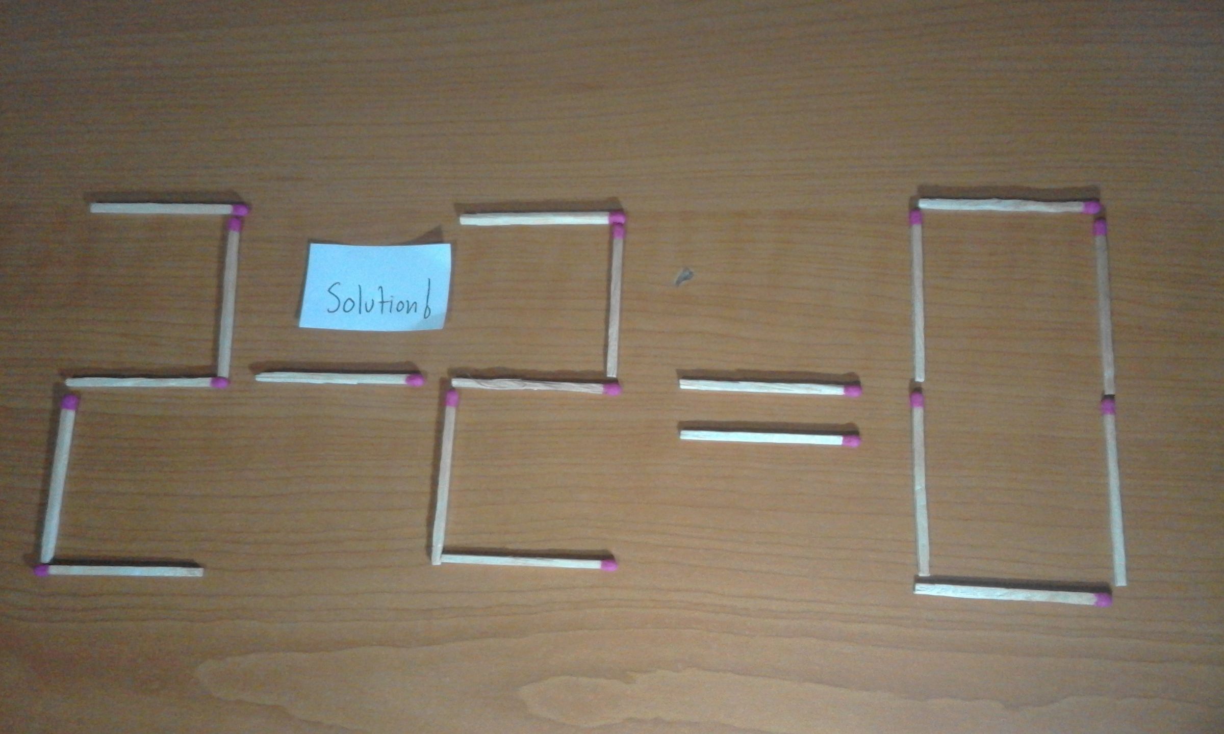 Matchsticks Puzzle Game (Try It Now!) : 10 Steps (with Pictures ...