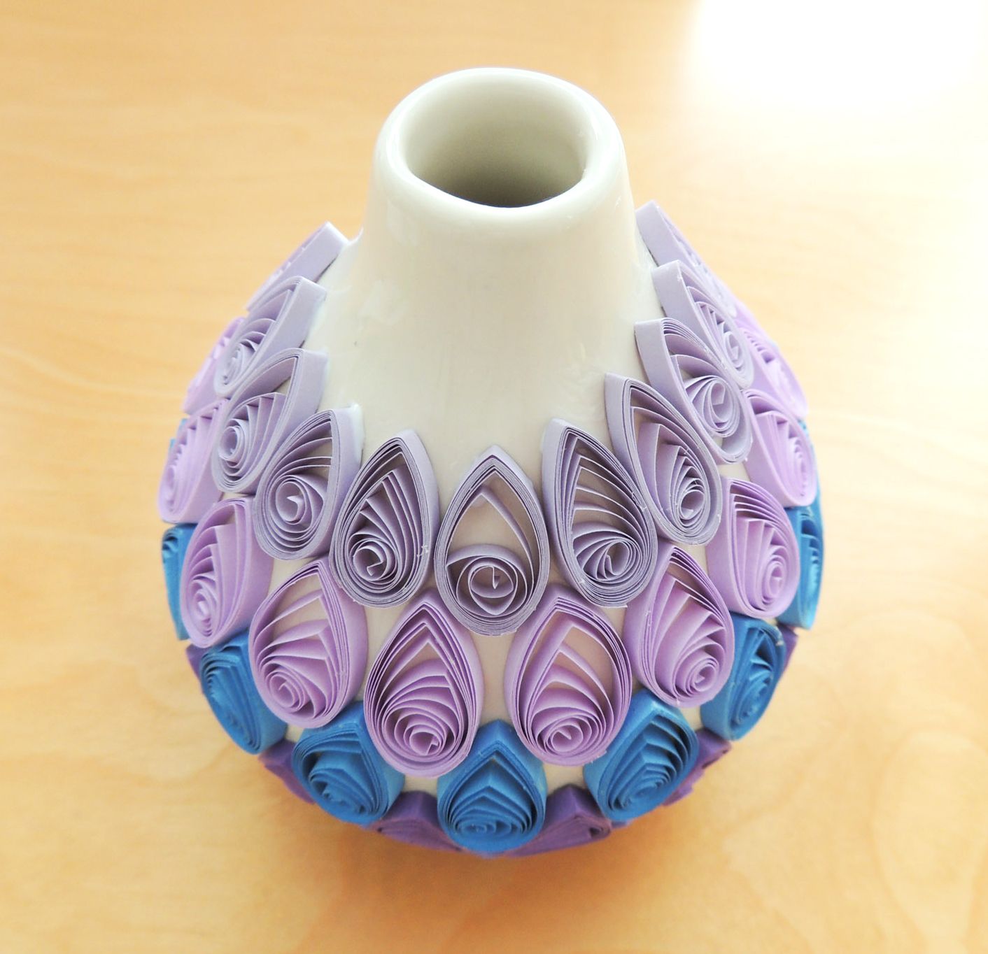 Paper Quilled Teardrop Vase : 5 Steps (with Pictures) - Instructables