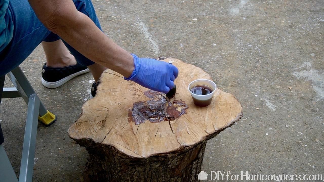 DIY Stump Foot Rest With Hidden Compartment : 5 Steps (with Pictures ...