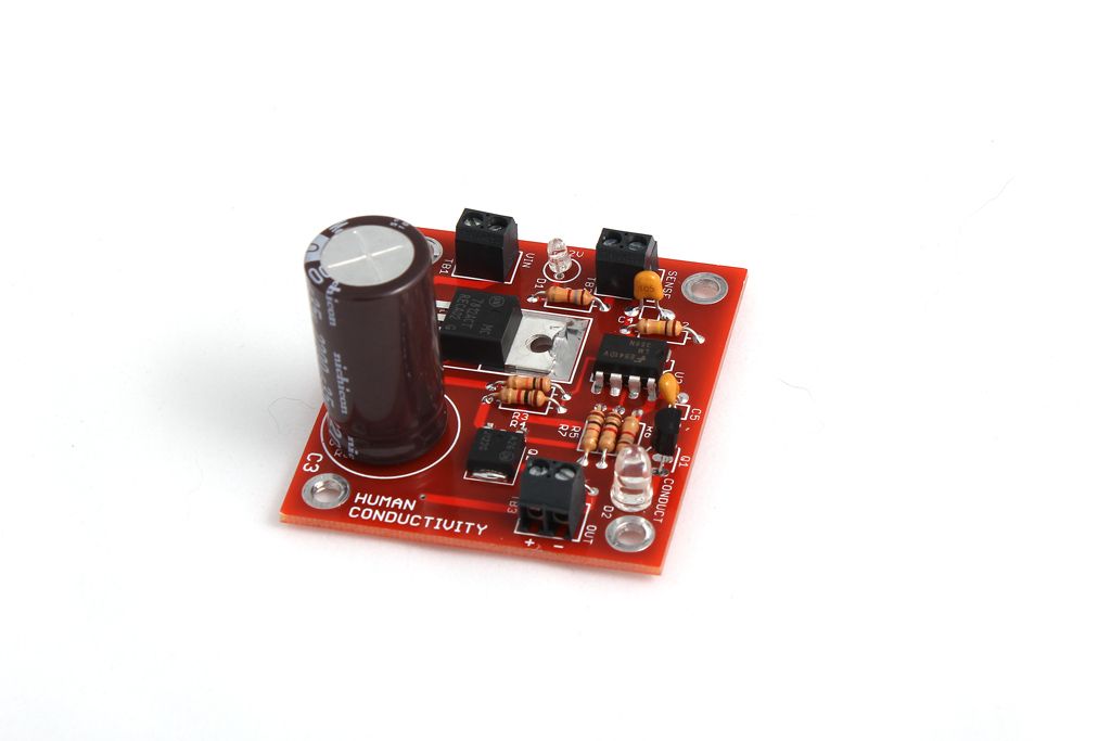 Body LED Light 1.0 - an Experiment in Human Conduction : 5 Steps ...