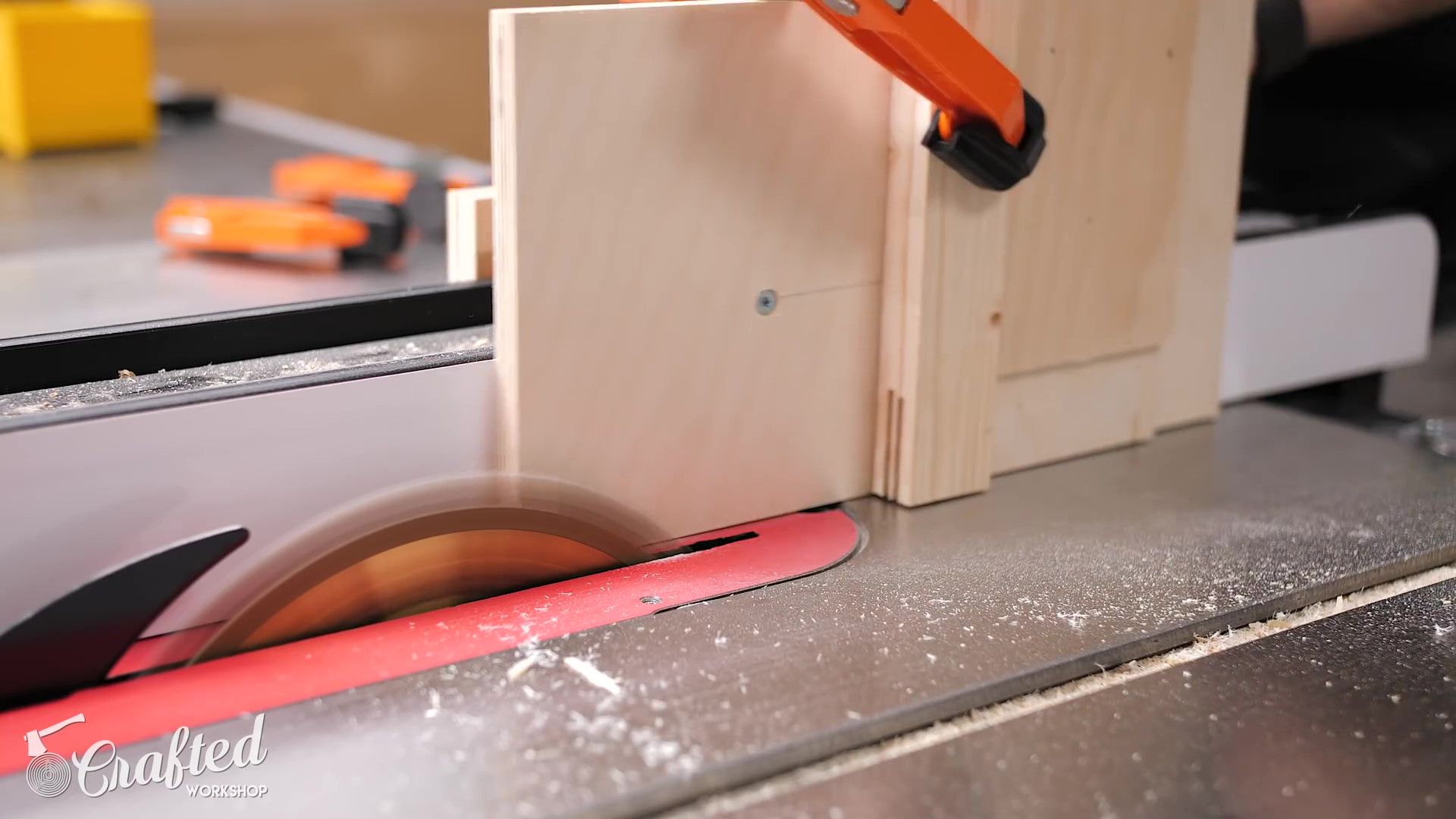 How to Build a DIY Flip Top Tool Stand Workstation // Woodworking Shop ...