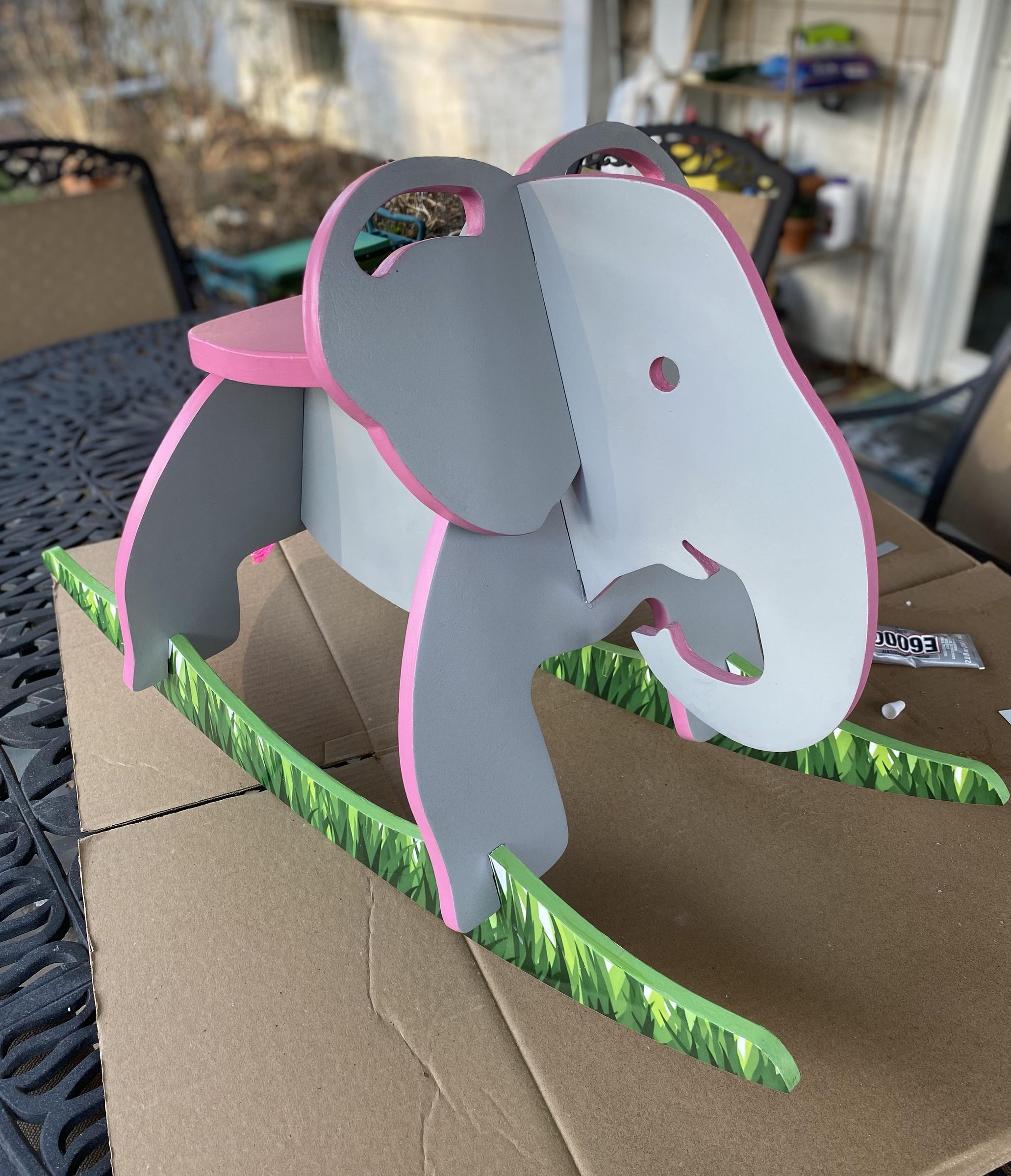 Rocking Elephant : 9 Steps (with Pictures) - Instructables