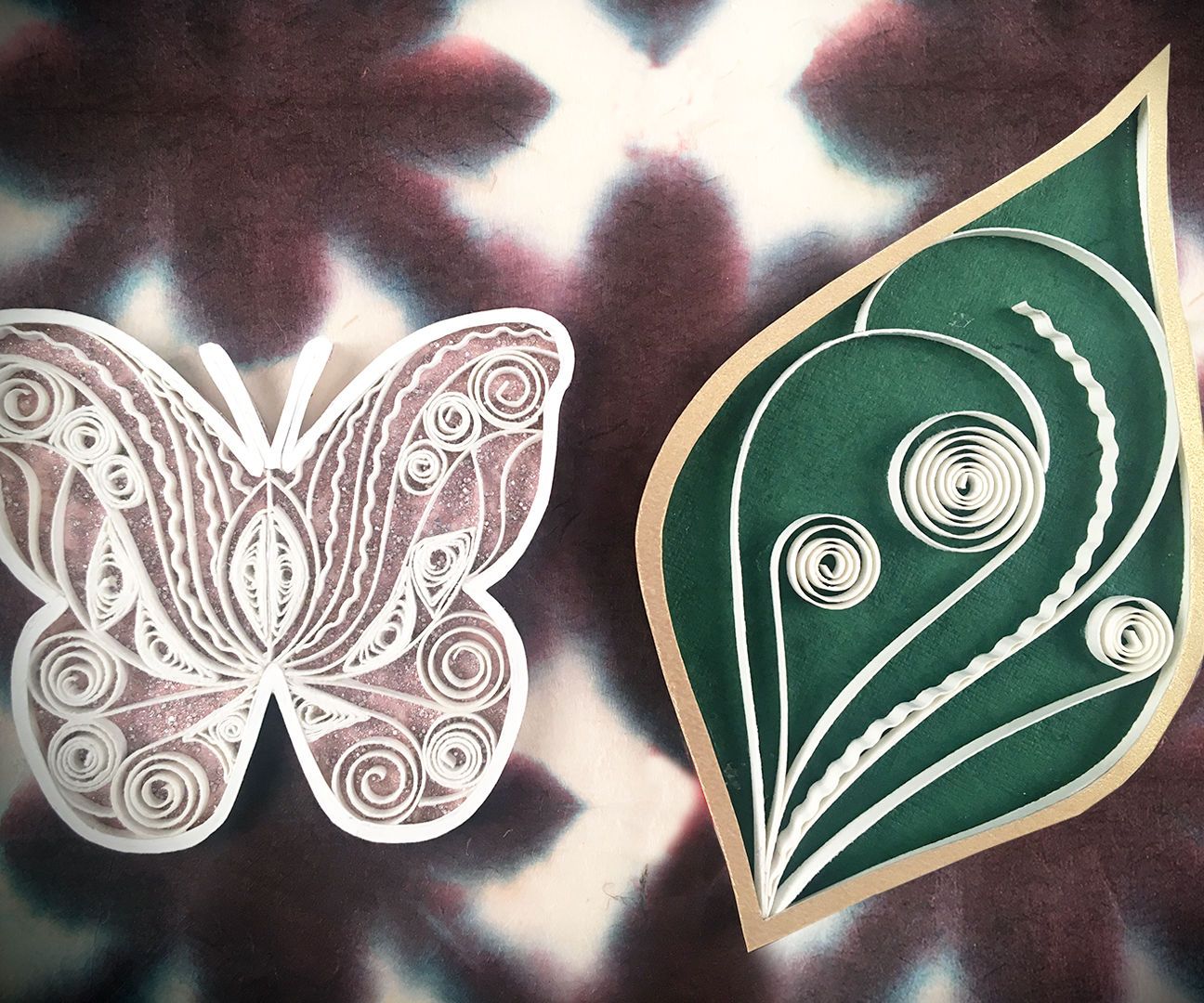 Twisted Quilling Leaf Tutorial | Butterfly Quilling Tutorial | Advanced ...