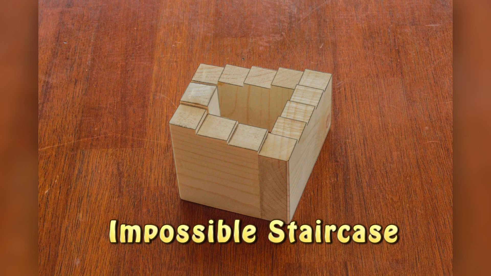 Impossible Staircase : 10 Steps (with Pictures) - Instructables