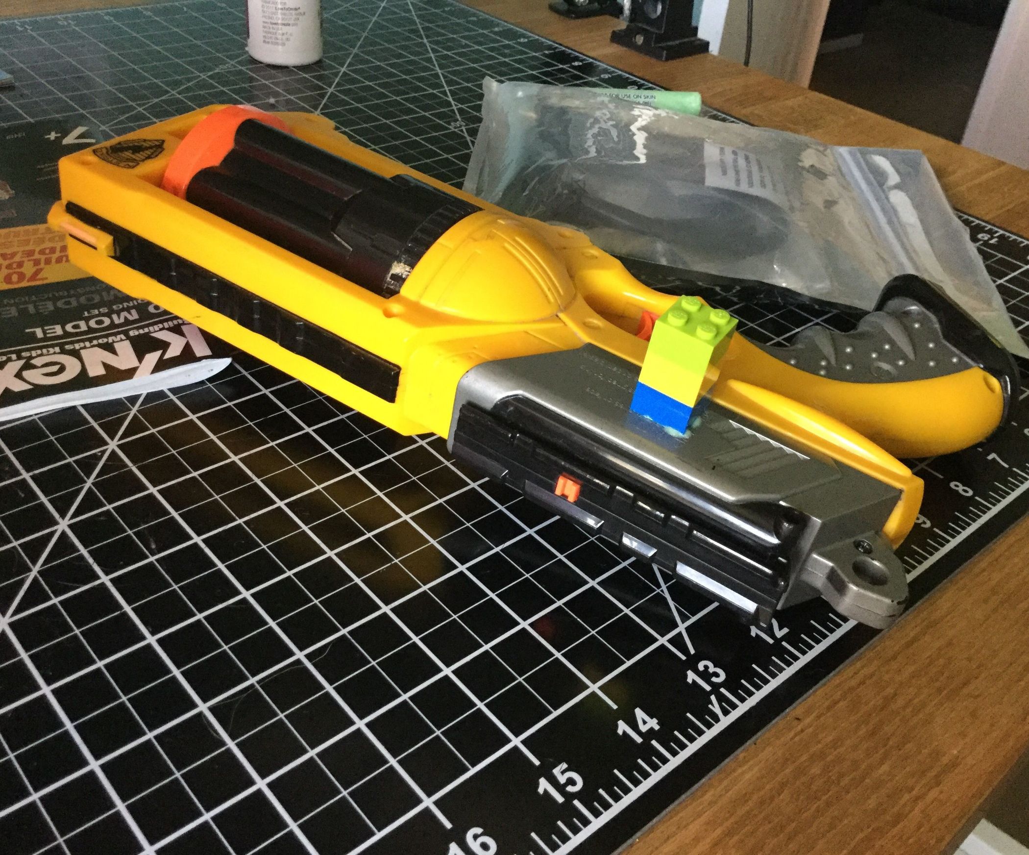 Nerf Maverick Bolt Action Mod : 3 Steps - Instructables