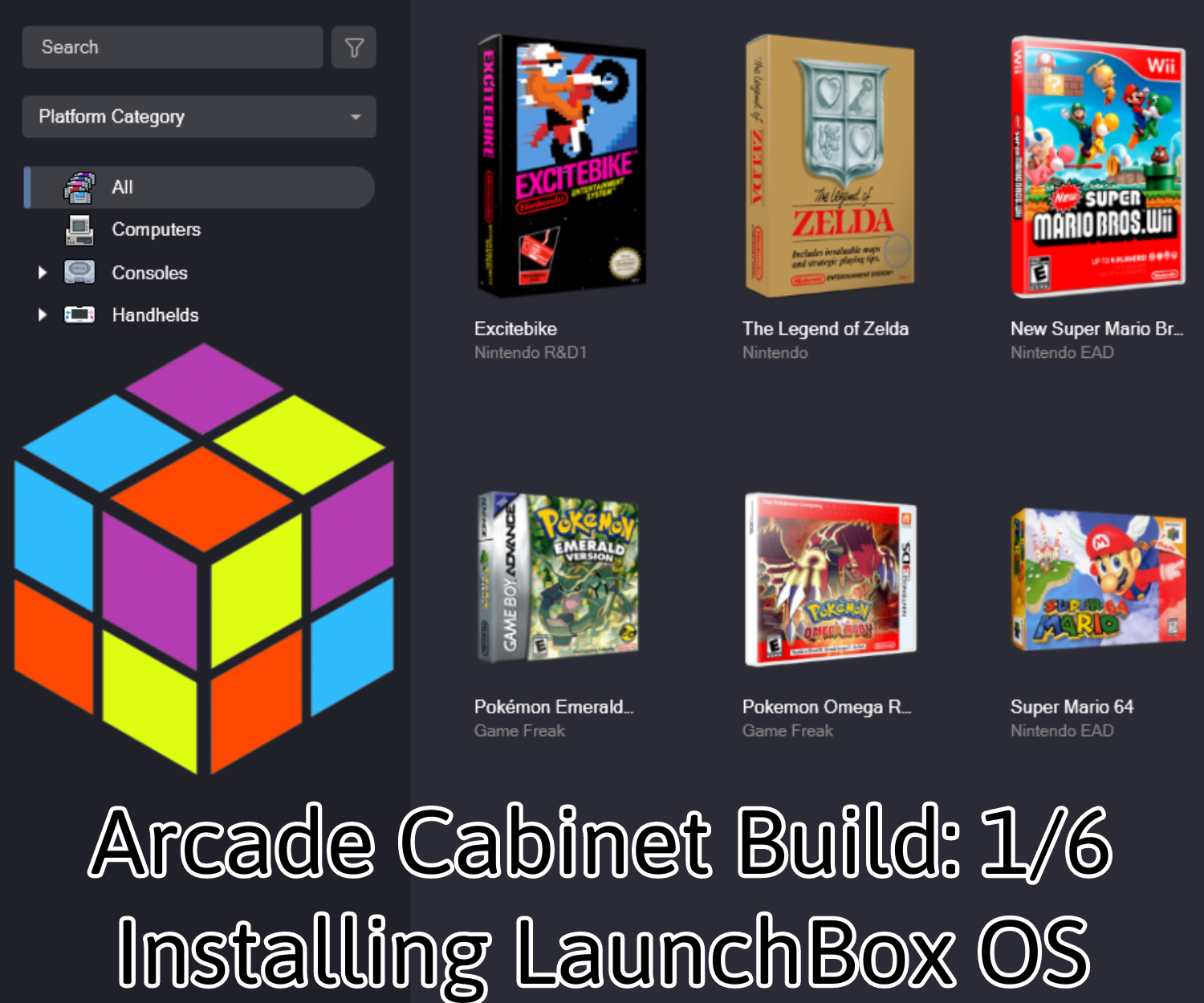 Arcade Cabinet Build: 1/6 - Installing LaunchBox OS : 6 Steps - Instructables