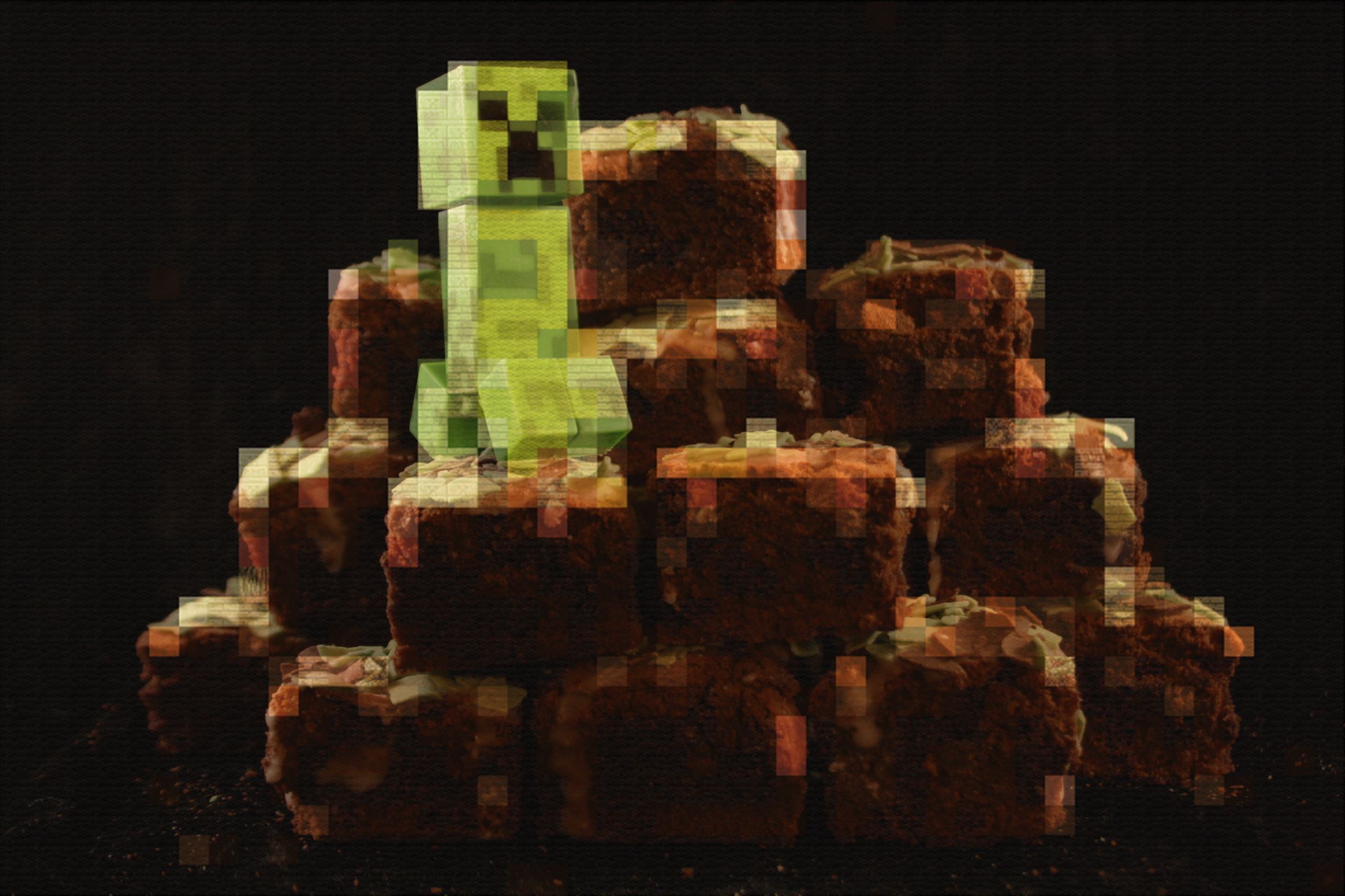 Minecraft Block Brownies : 13 Steps - Instructables