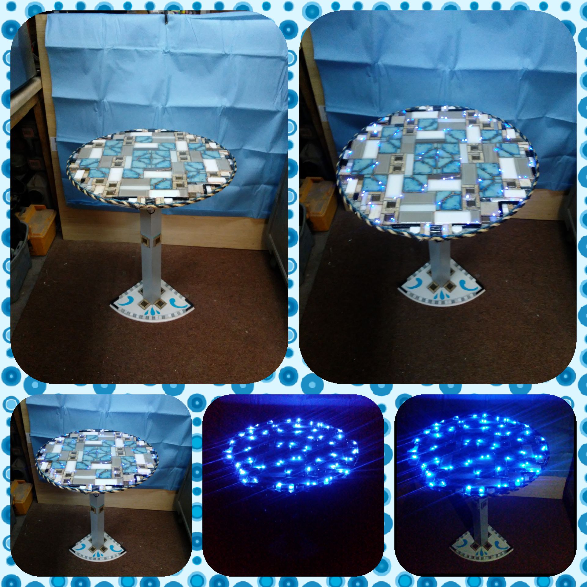 Homemade Corner Shelf Light Up Table : 3 Steps - Instructables