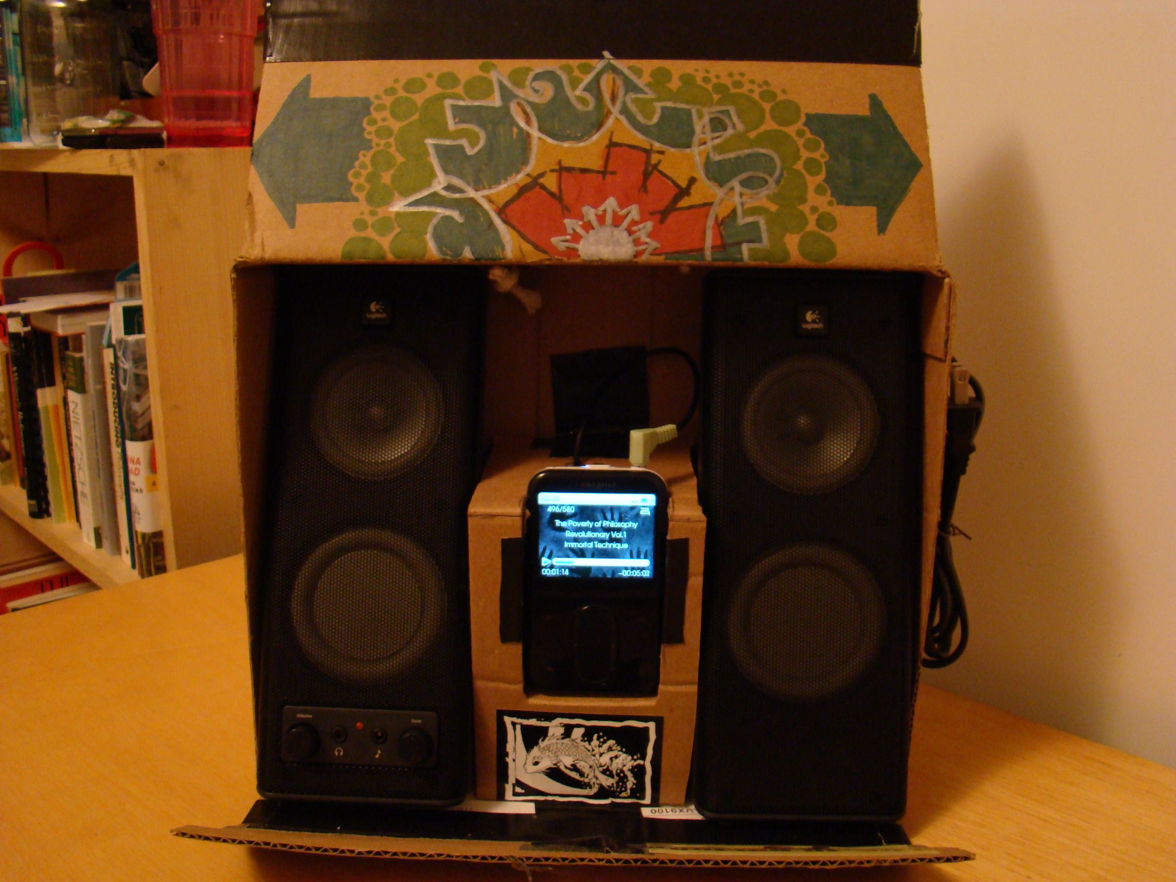 Cardboard Boombox : 7 Steps - Instructables