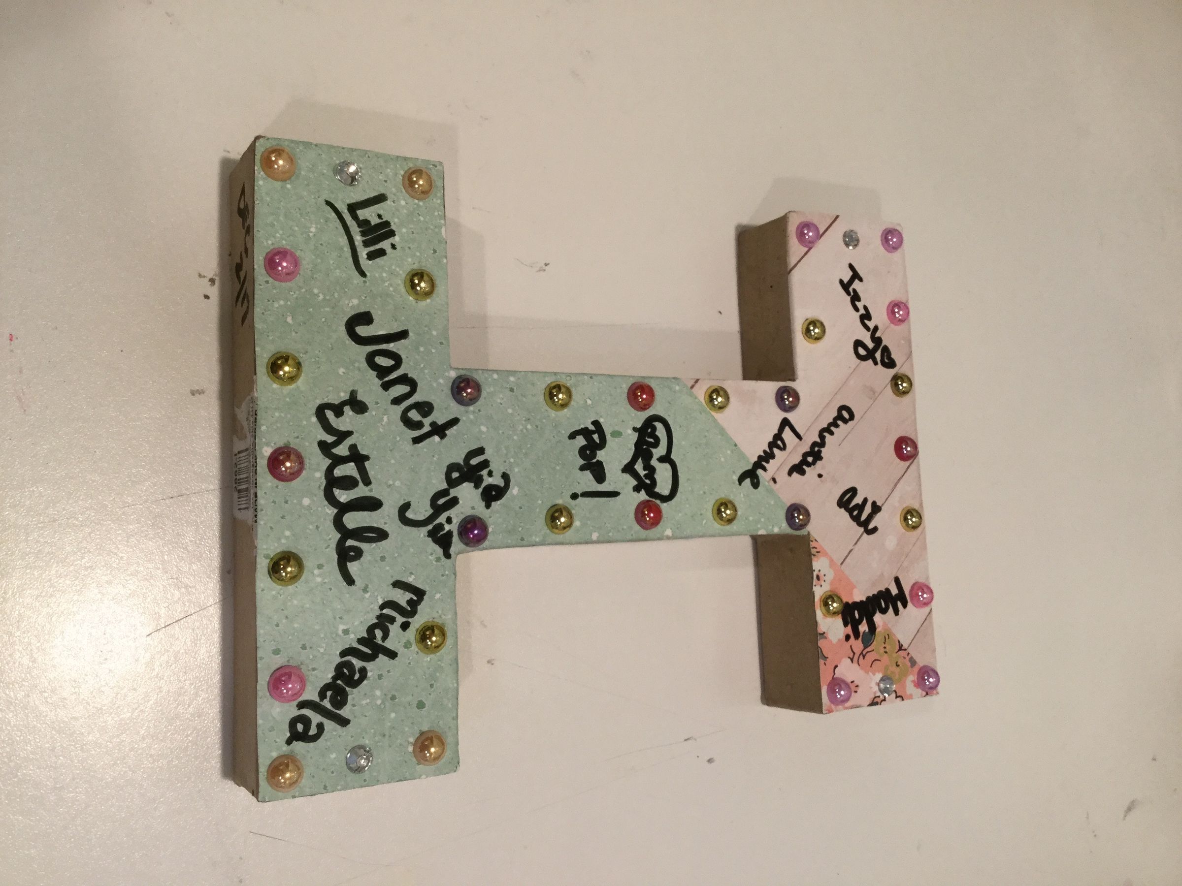 How to Create a Adorable Decorative Letter : 6 Steps (with Pictures ...