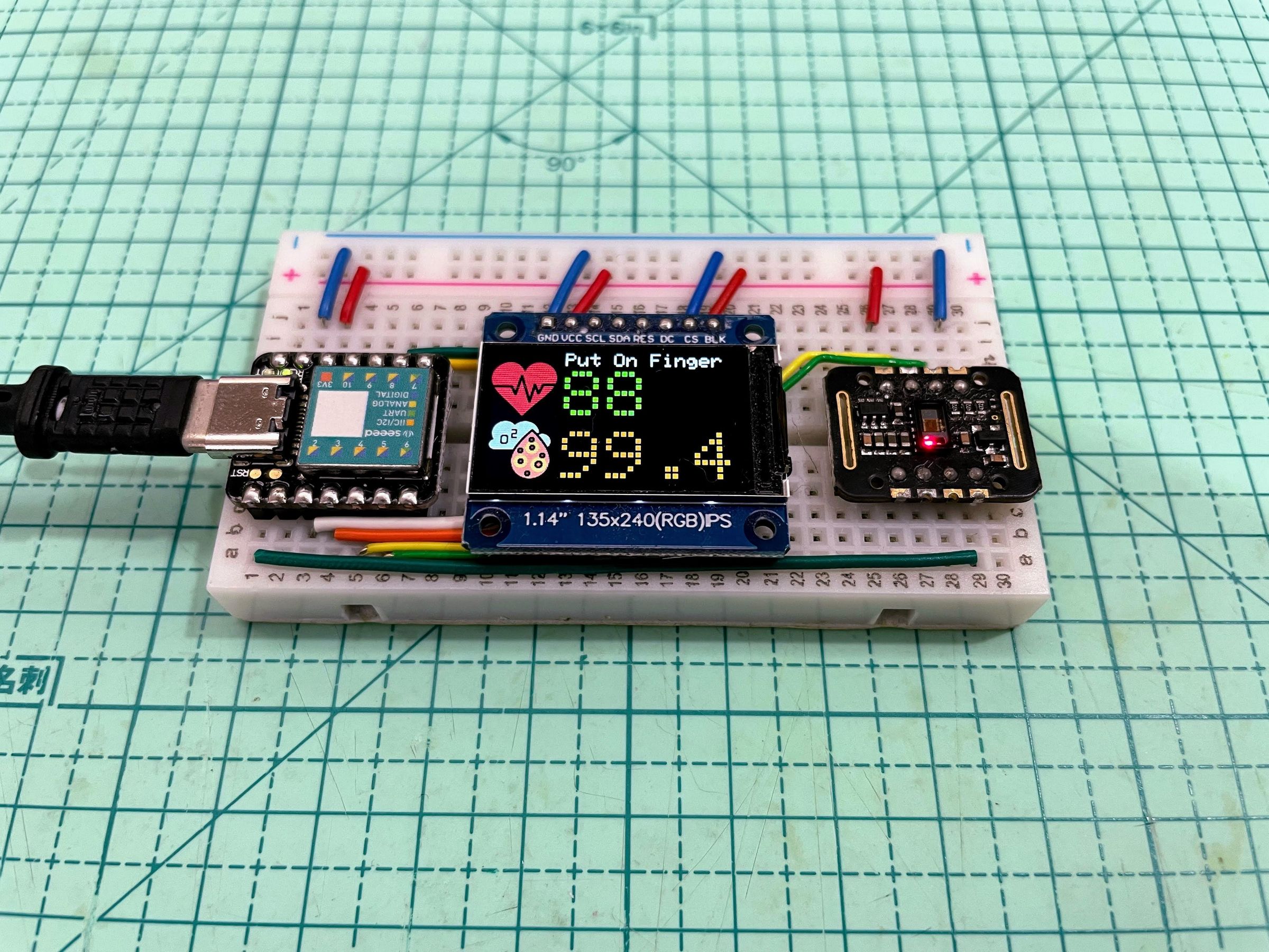 Blood Oxygen Heart Rate Meter : 6 Steps (with Pictures) - Instructables