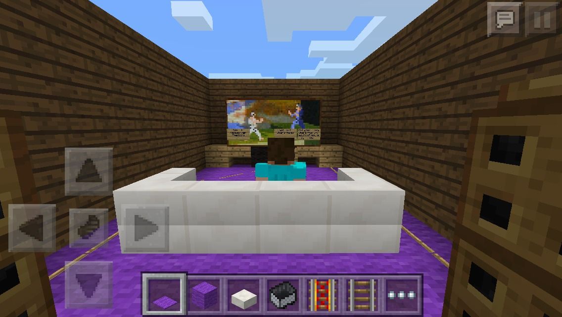 Minecraft Entertainment Room : 9 Steps - Instructables