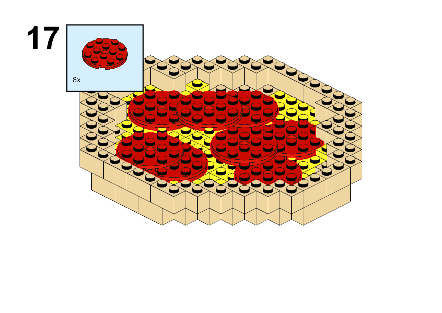 How to Build Lego Pizza - Stop Motion Cooking Prop : 20 Steps (with ...