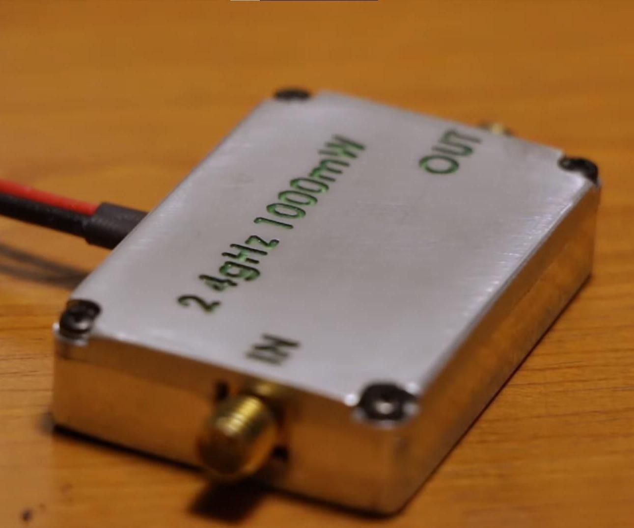 DIY 1000 MW 2.4 GHz RF Amplifier : 6 Steps - Instructables