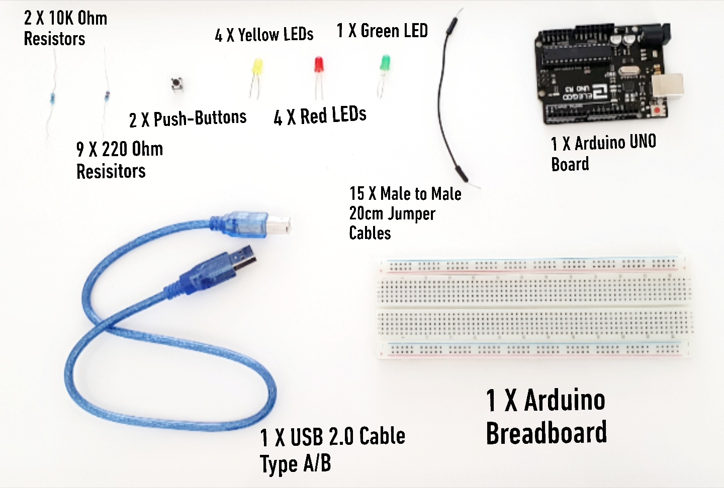 Arduino Two-Player Fast Button-Clicking Game : 19 Steps - Instructables