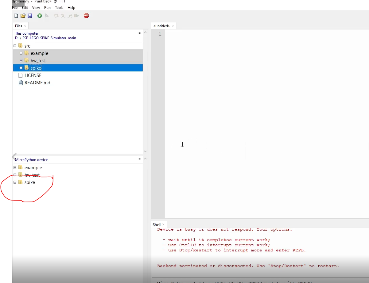 ESP-32 Based LEGO SPIKE Simulator in Micropython Environment : 3 Steps ...