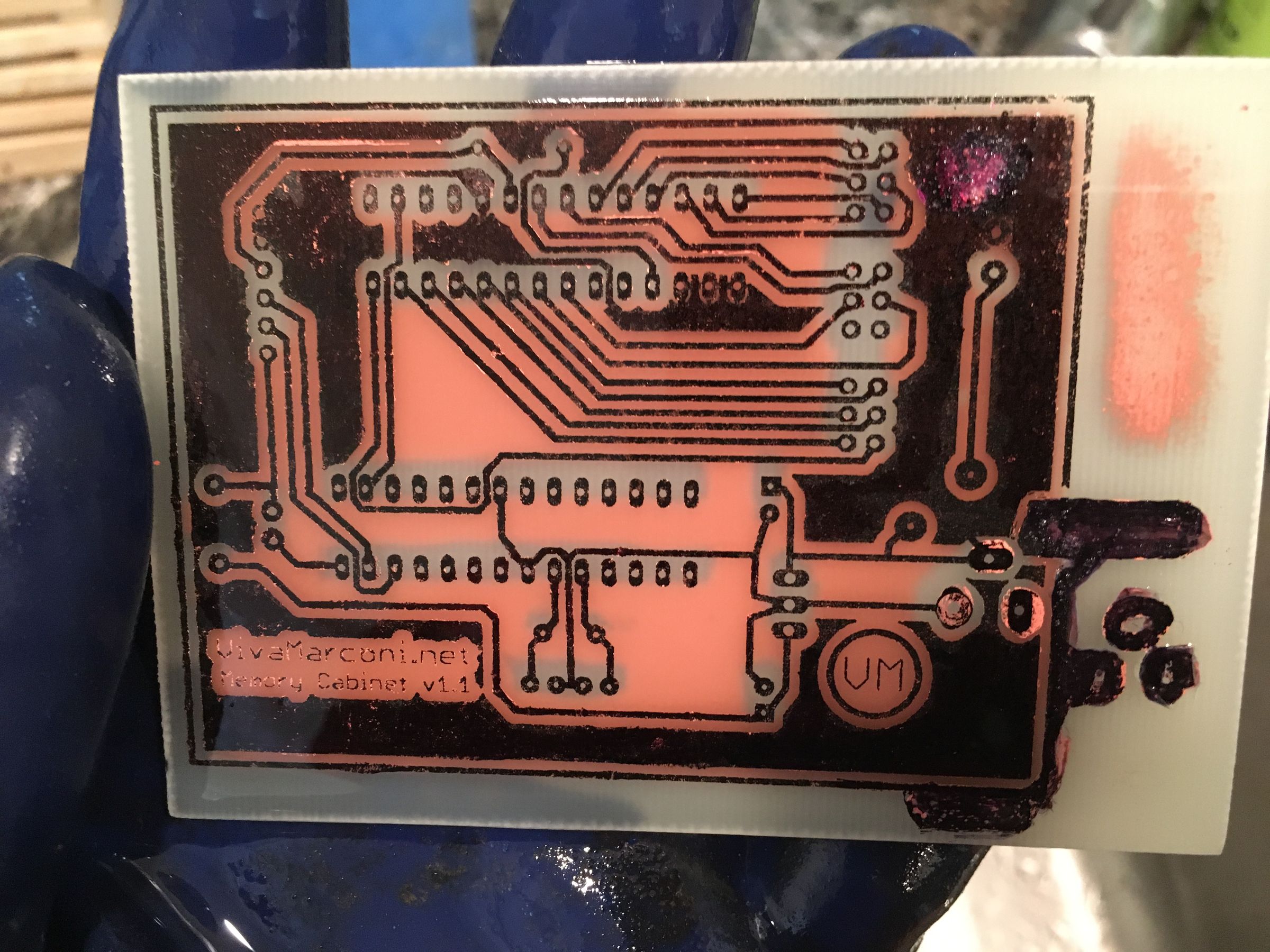 Etch a Circuit Board With Kitchen Supplies : 6 Steps (with Pictures ...
