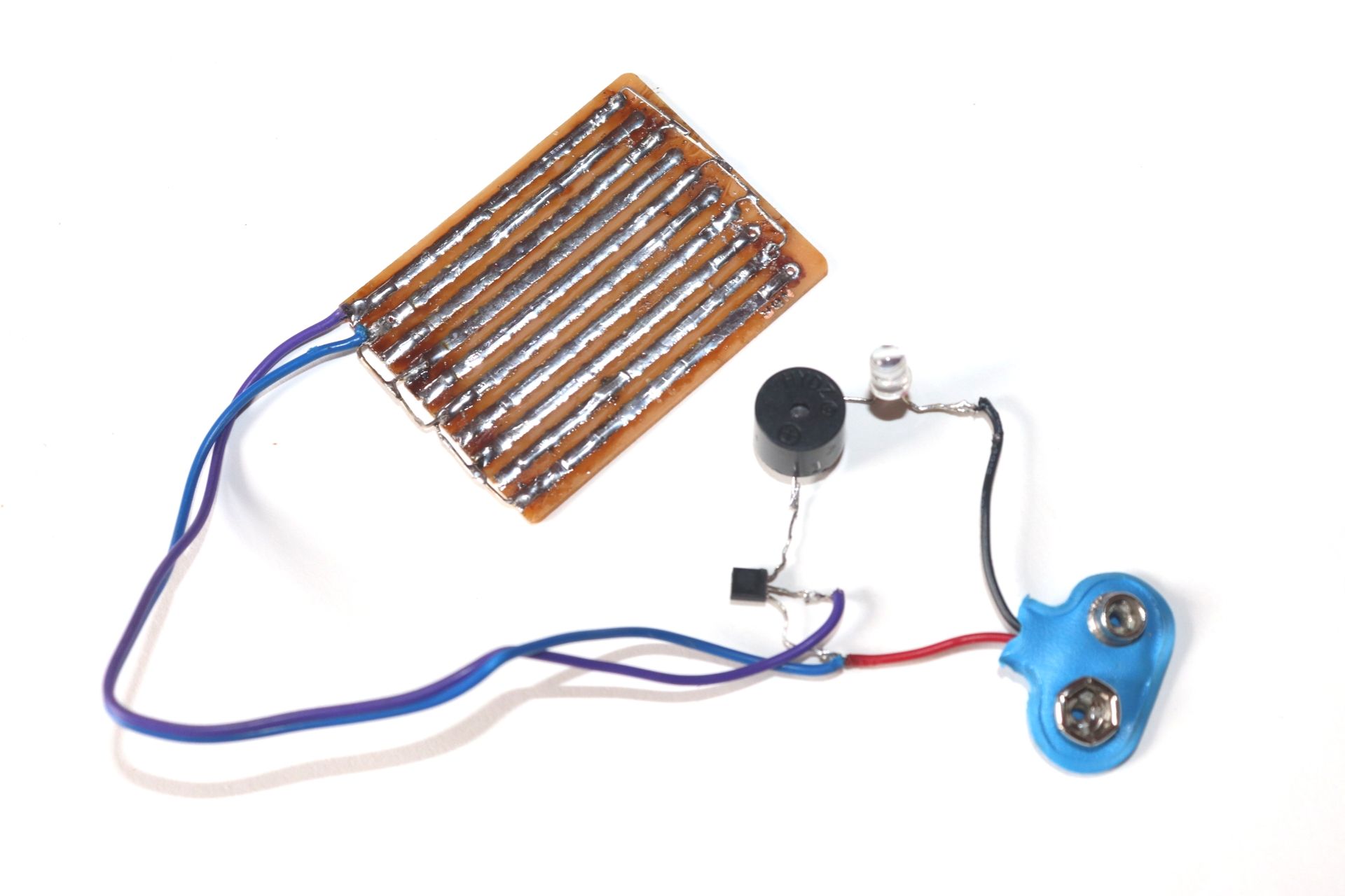 How to Make Rain Alarm Circuit Using BC547 Transistor : 10 Steps - Instructables