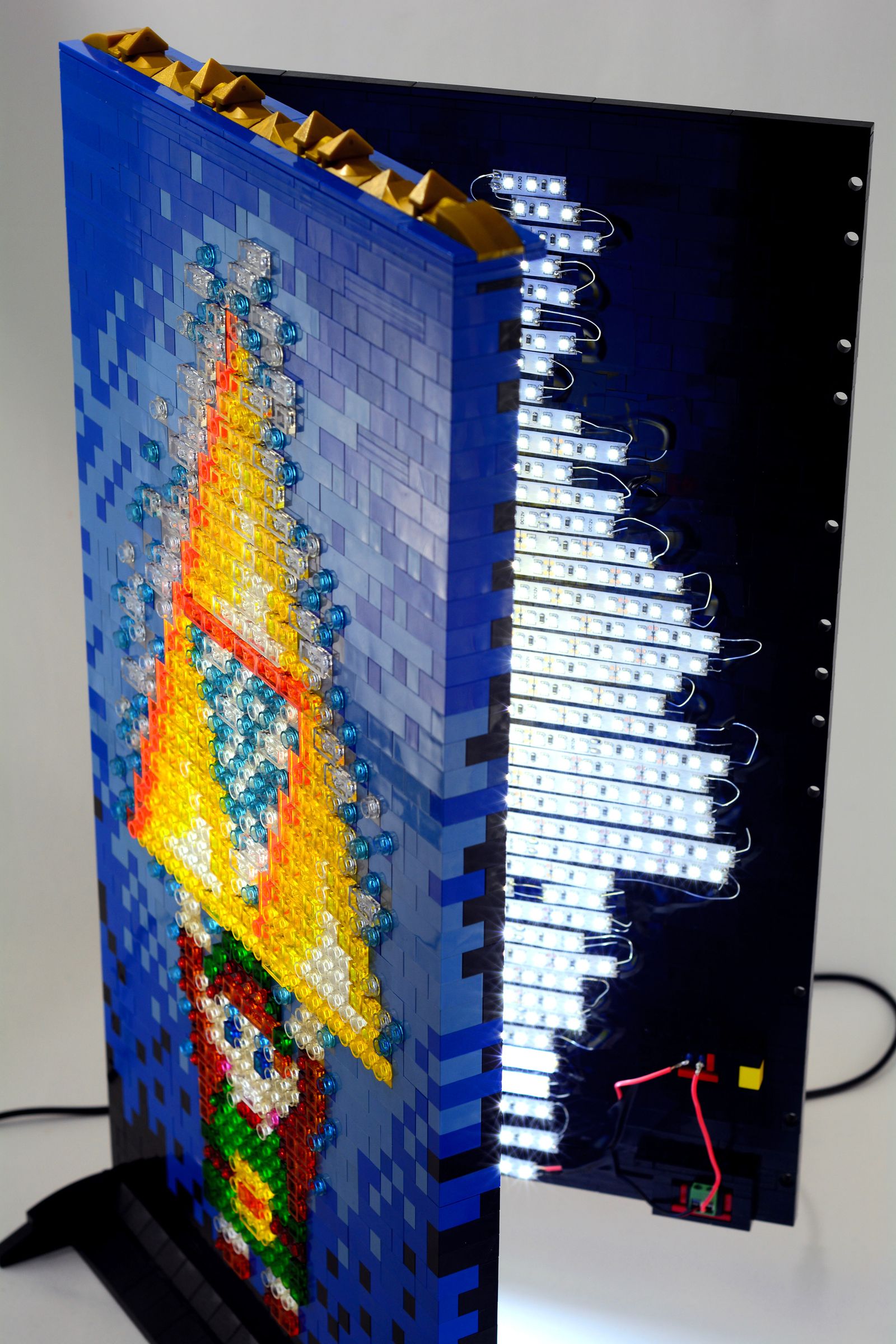 Illuminated Mosaic LEGO Sprite Portraits : 4 Steps (with Pictures ...
