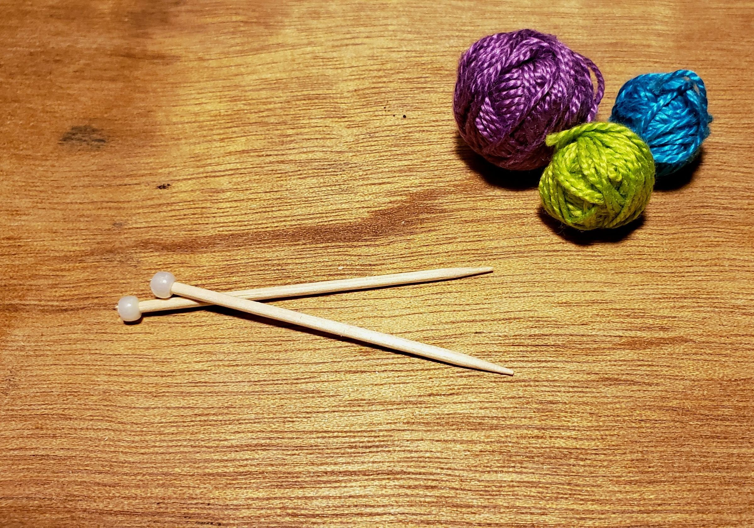 Mini Toothpick Knitting Needles : 5 Steps - Instructables