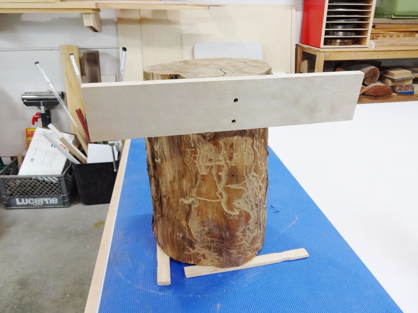 How to Make Log Ends Perfectly Flat & Parallel : 8 Steps (with Pictures ...