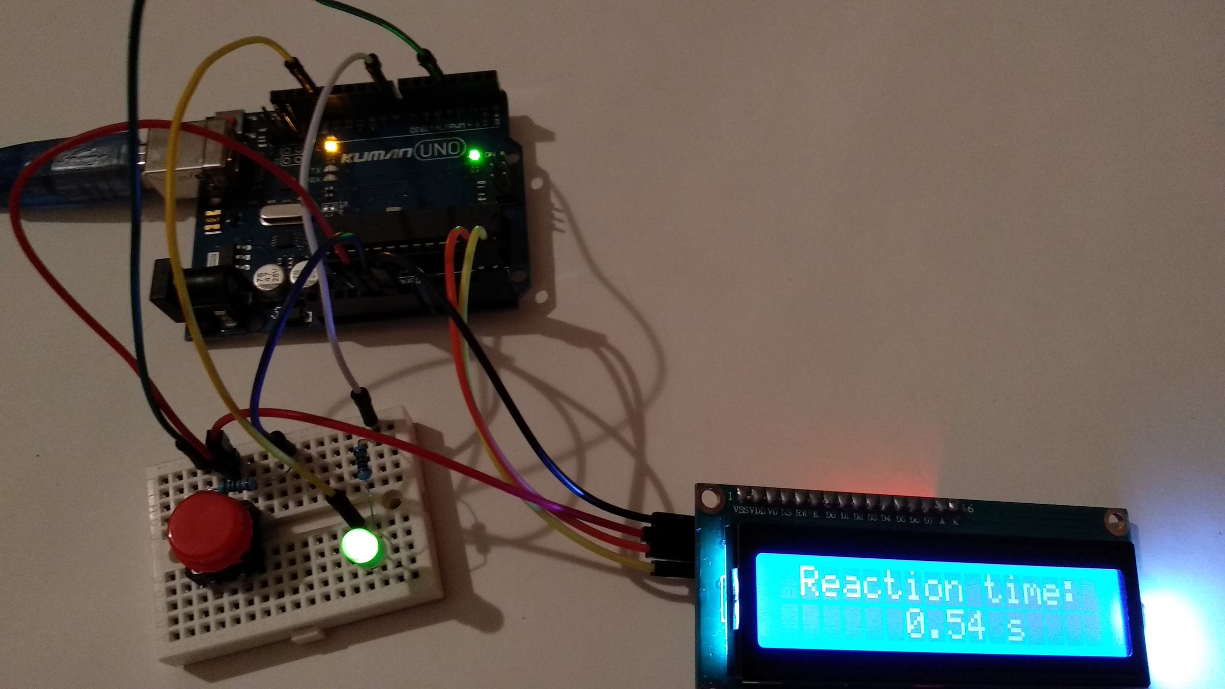 Arduino Reflex Tester : 4 Steps (with Pictures) - Instructables