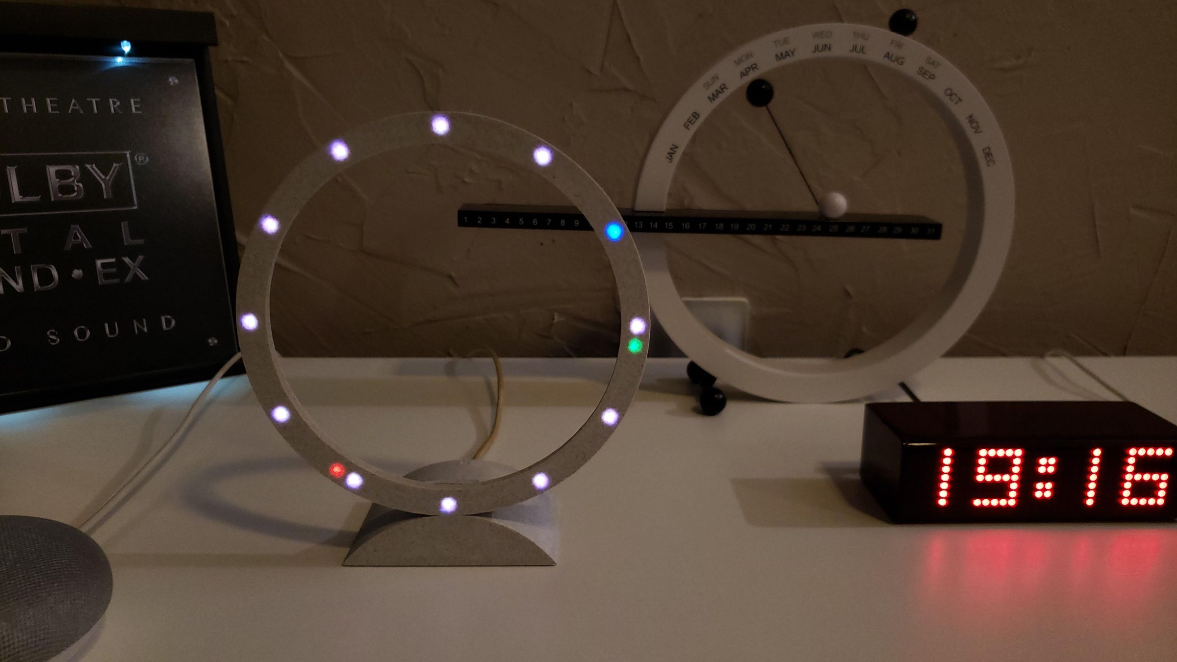 Wol Clock ESP8266-12E + 60 LED WS2812B Analogue Digital Clock : 5 Steps ...