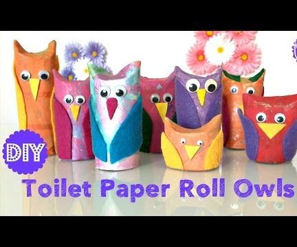 Toilet Paper Roll Owls - Easy & Adorable! - Instructables