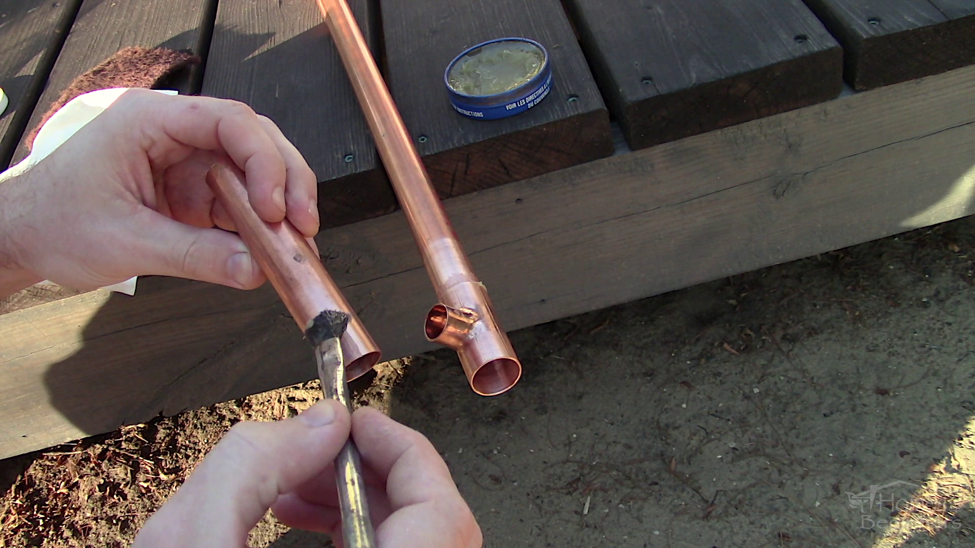How to Desolder and Clean Copper Pipe and Fittings : 6 Steps ...