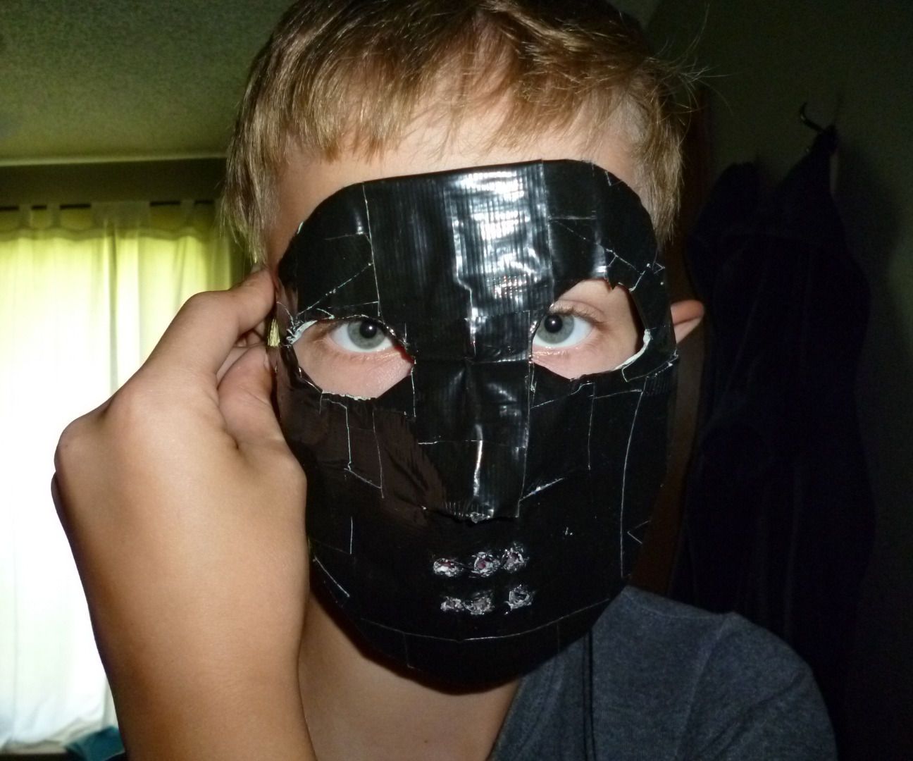 Make a Duct Tape Hockey Mask : 8 Steps - Instructables