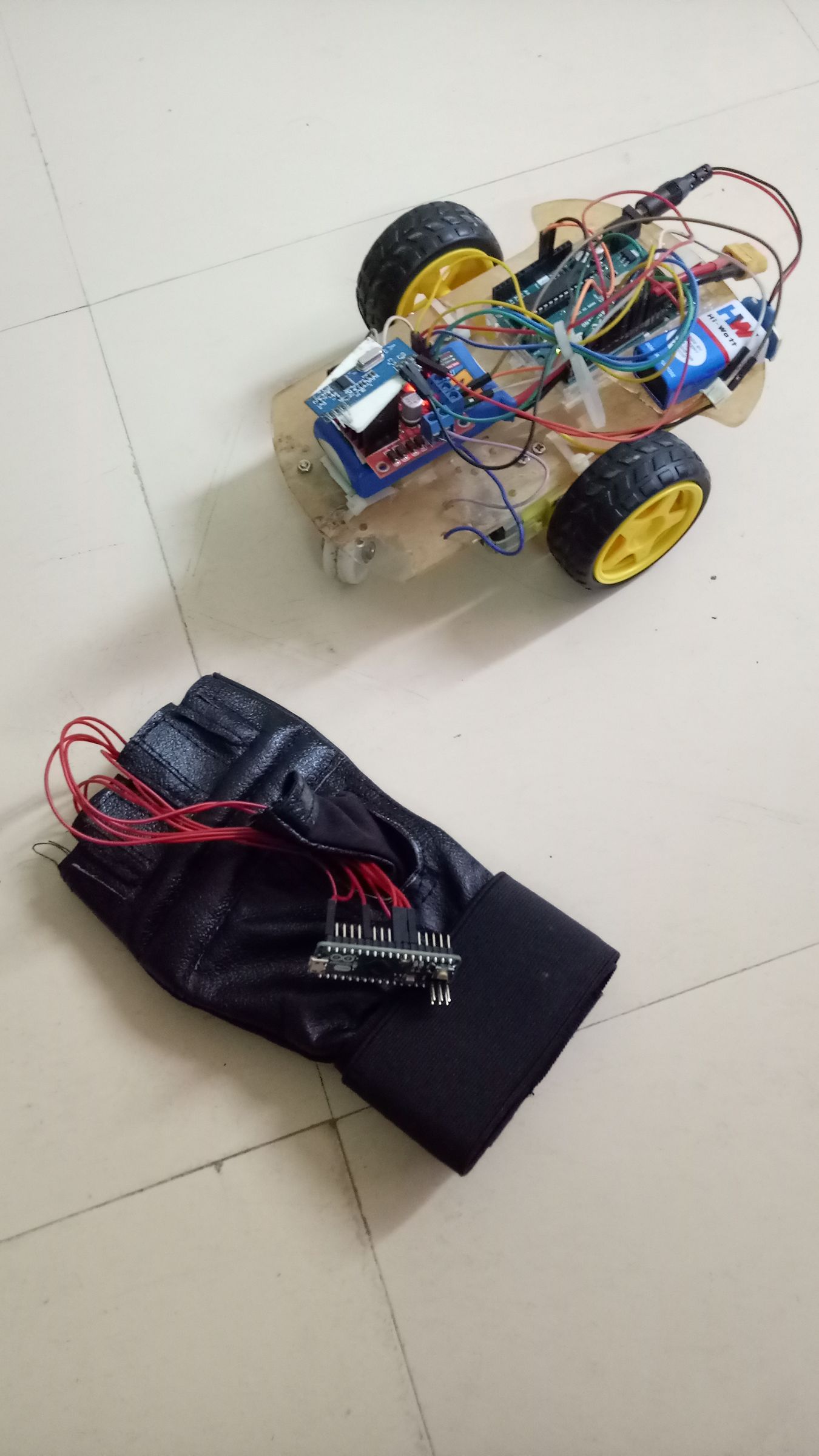 Gesture Control Car Using Mpu6050 and Arduino : 7 Steps (with Pictures ...