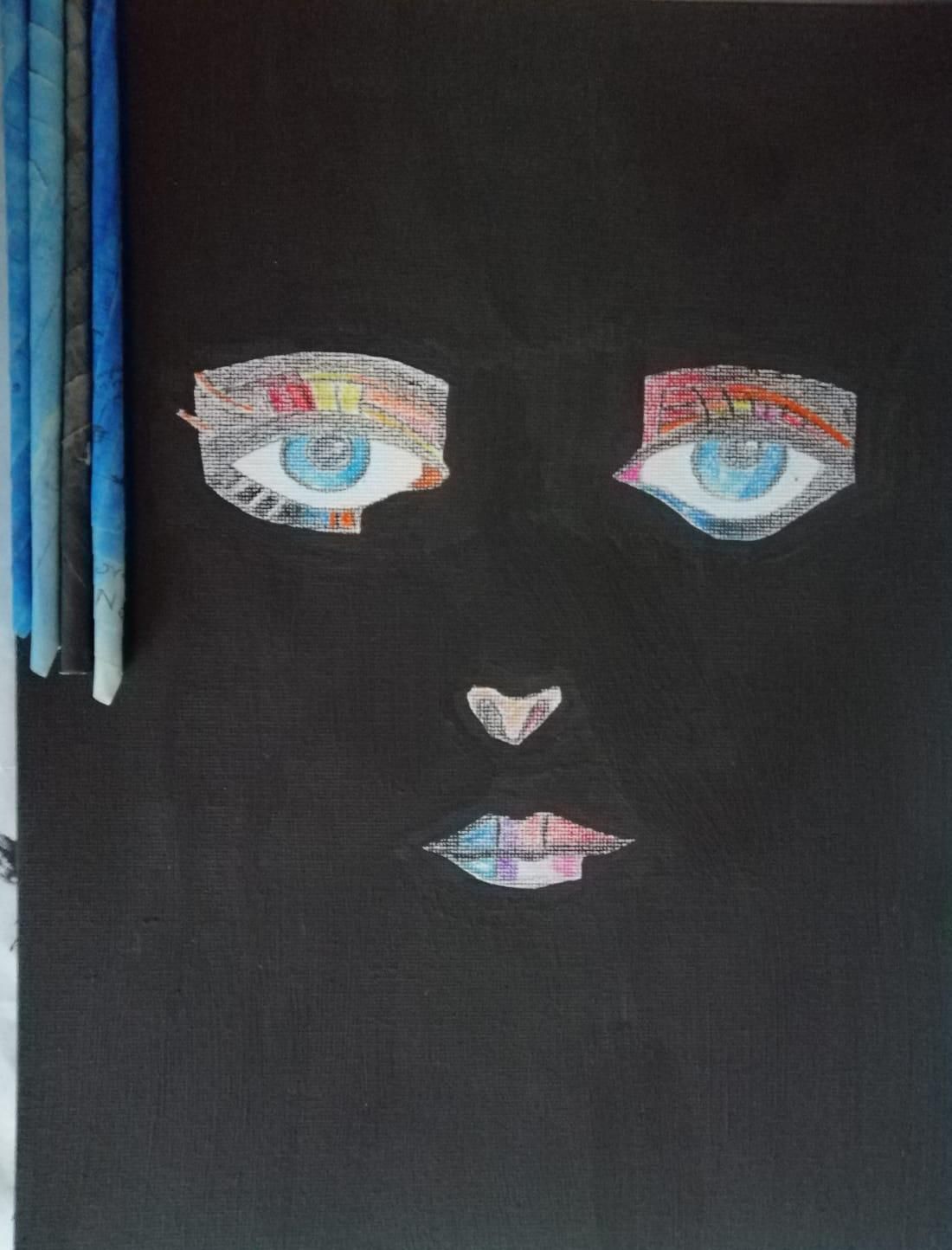 Face With Recycled Paper Cylinders : 7 Steps (with Pictures ...