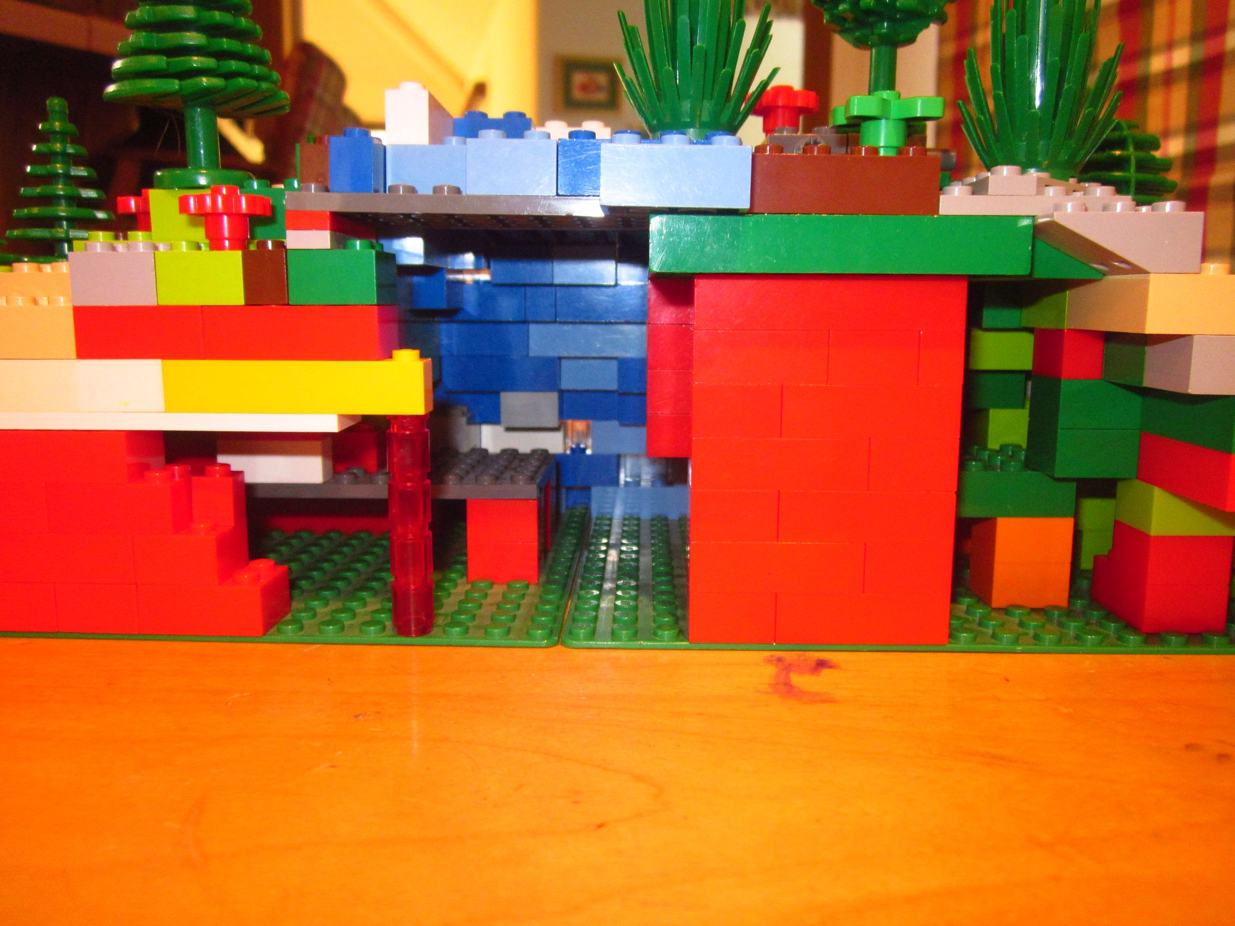 Lego Mountain and Waterfall - Instructables