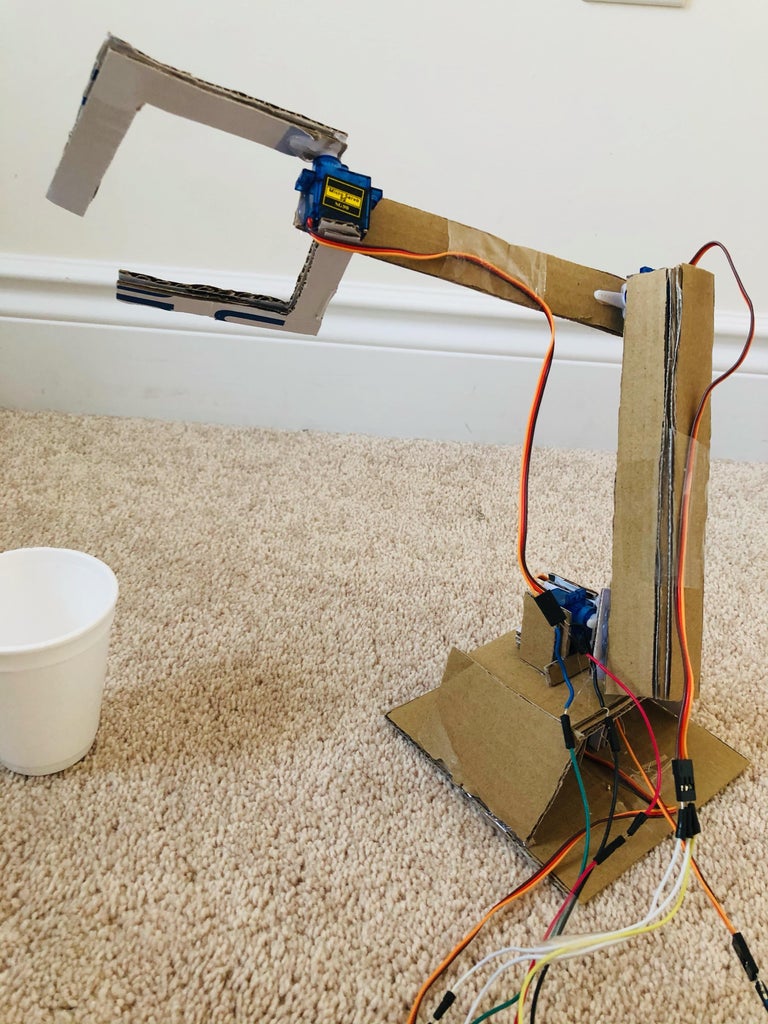 Servo Robot Arm : 4 Steps - Instructables Servo Robot Arm : 4 Steps - Instructables