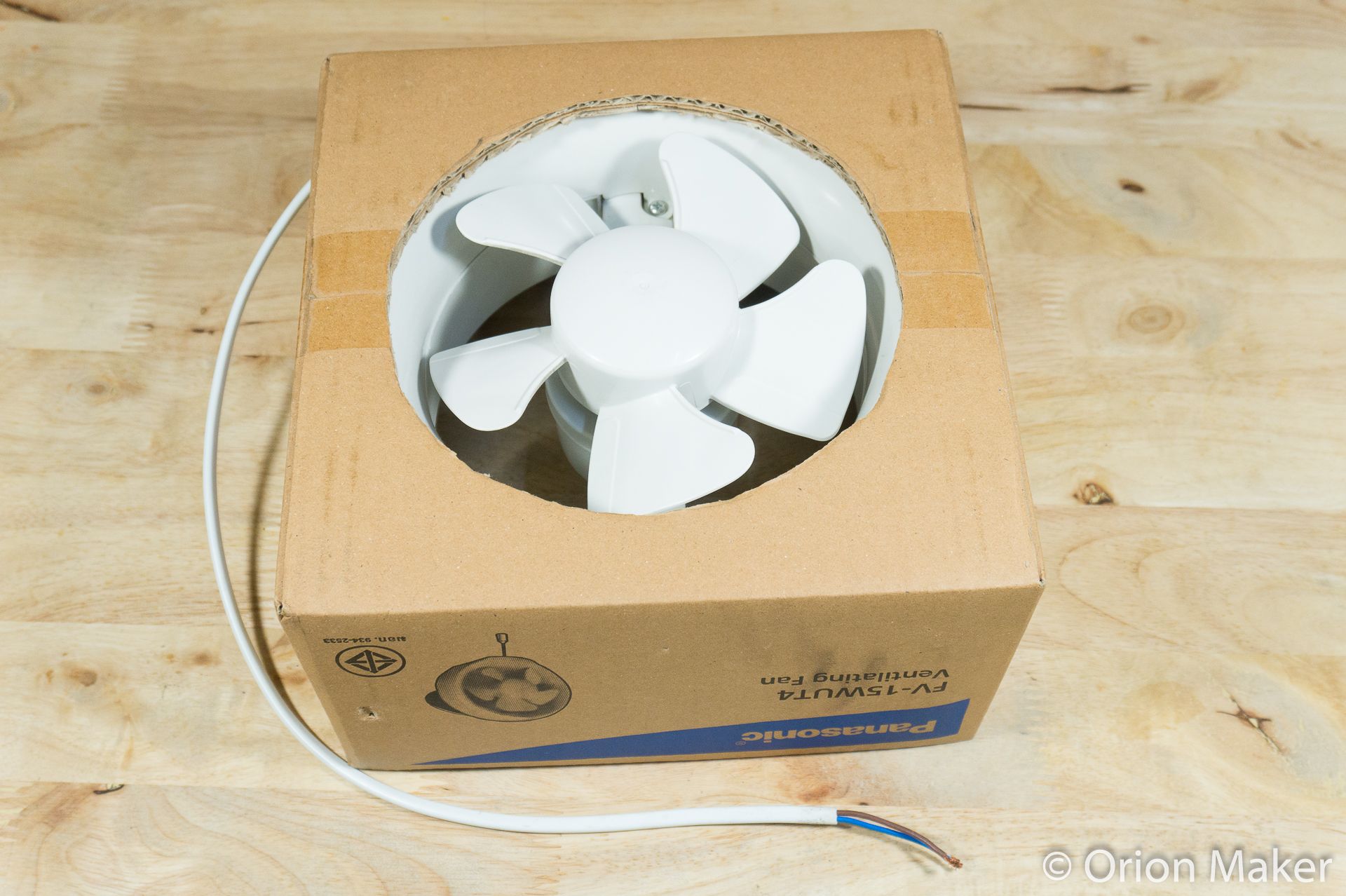Portable Ventilation Fan From Its Box!!! : 10 Steps (with Pictures ...