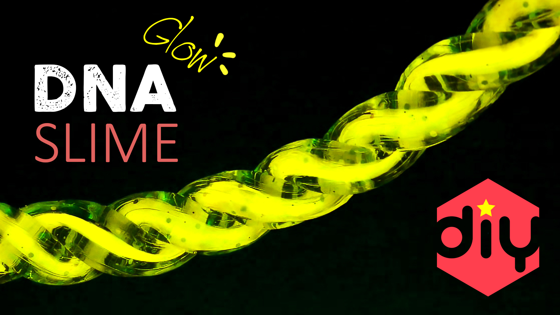 DIY GLOW DNA SLIME !! Neon Clean Slime! - Instructables