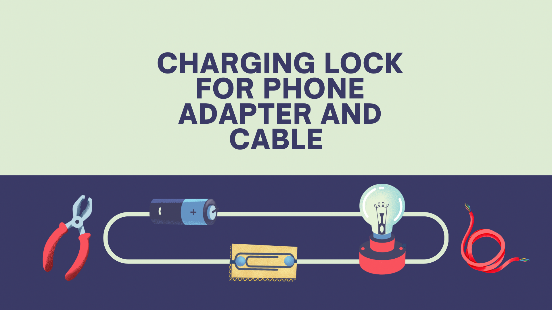 Charging Lock for Phone Adapter and Charger : 5 Steps - Instructables