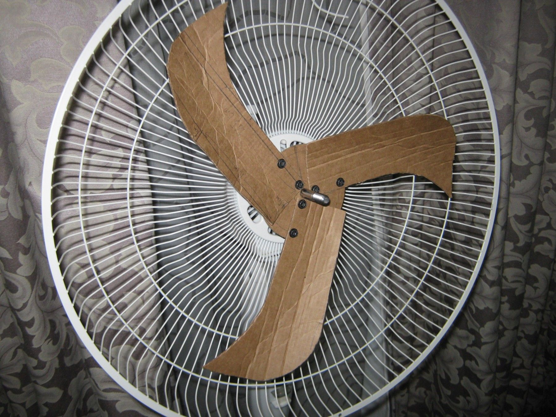 High Performance Cardboard Fan Blade : 14 Steps (with Pictures ...