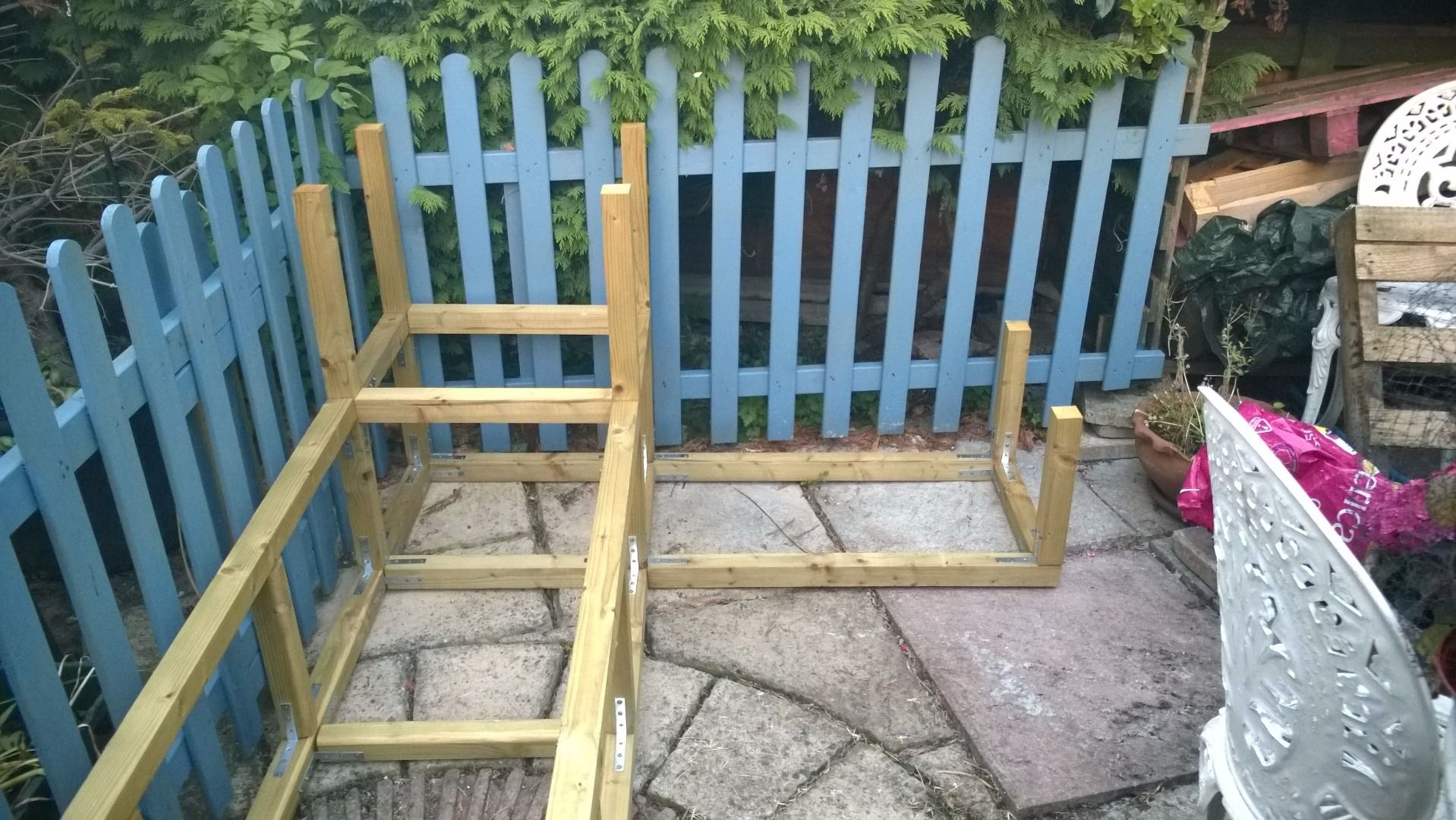 Raised Timber Pond With Waterfall and Bench : 8 Steps (with Pictures ...