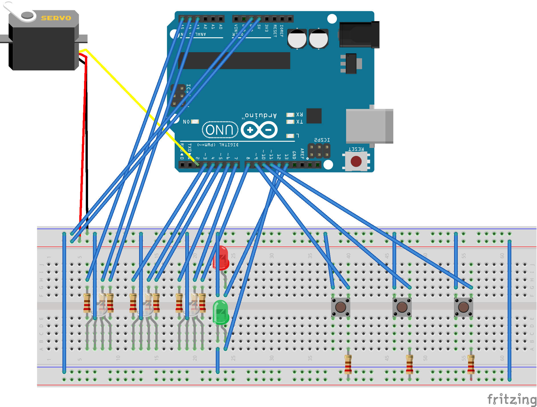 How to Make a Electronic Lock Using an Arduino UNO : 10 Steps ...