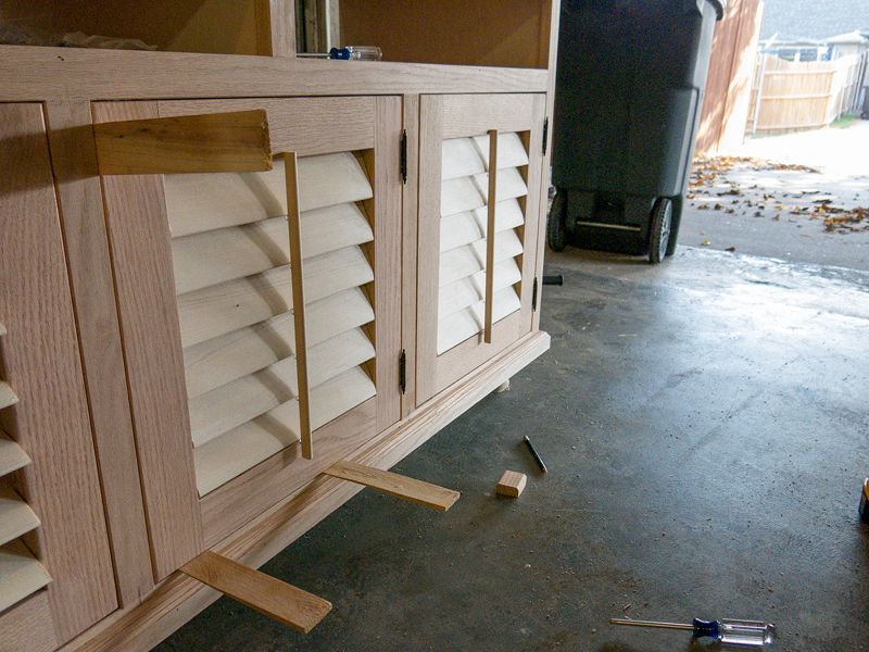 Media Cabinet With Shutters : 9 Steps (with Pictures) - Instructables