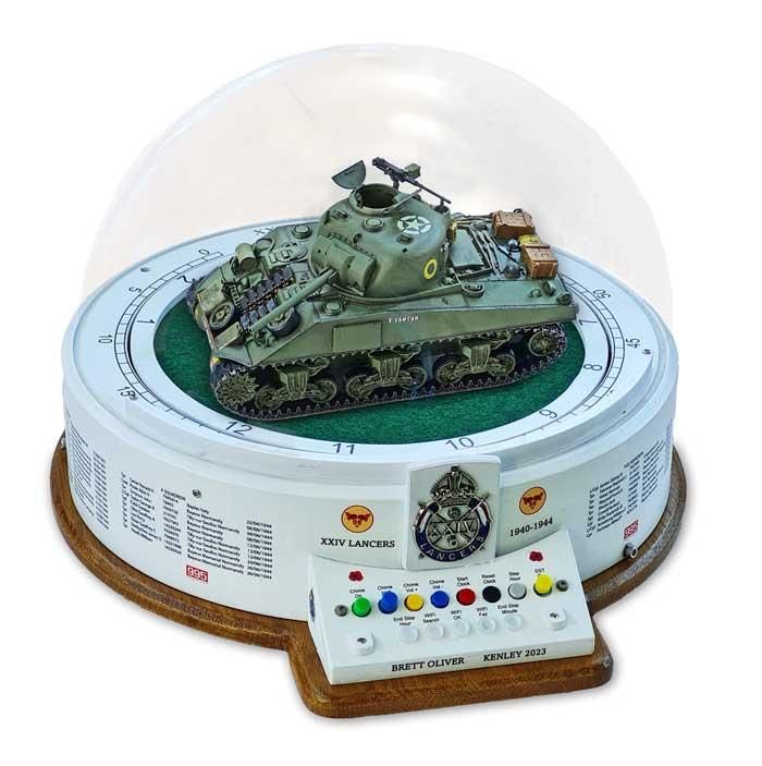 Sherman Tank Clock : 30 Steps - Instructables