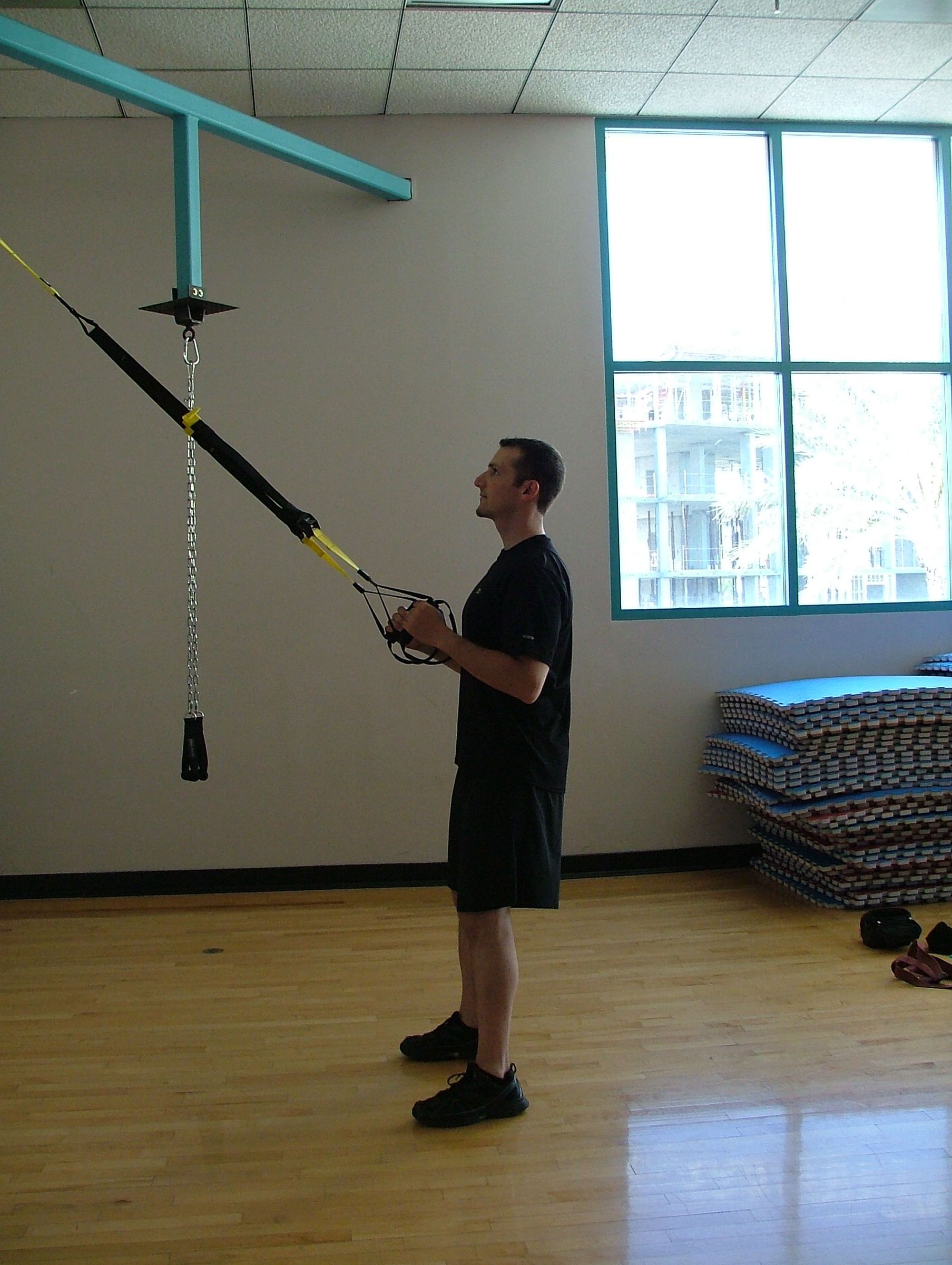 The Chains Suspension Exercise Device for Body Leverage Training : 3 ...