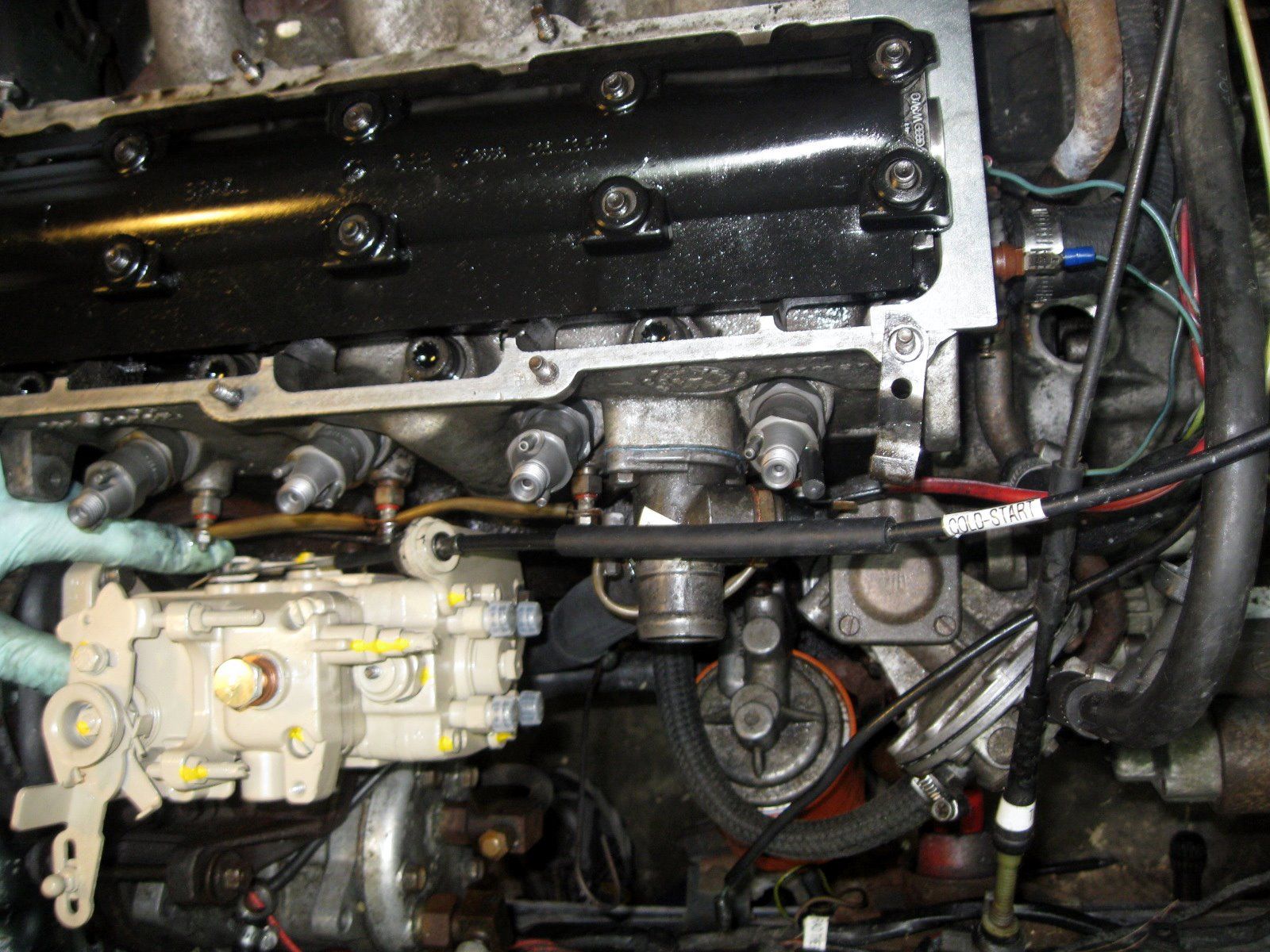 Replace a Mechanical Fuel Injection System on 1981 VW Rabbit Diesel ...