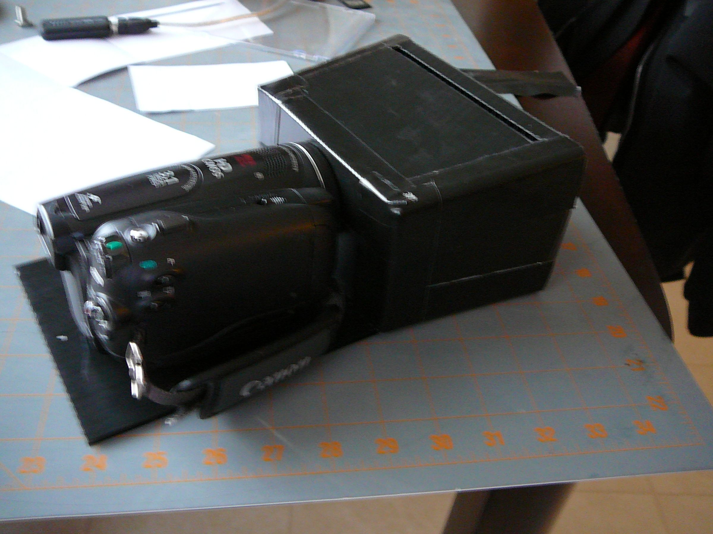 Easy Build TelePrompter for Your Video Camera : 6 Steps (with Pictures ...