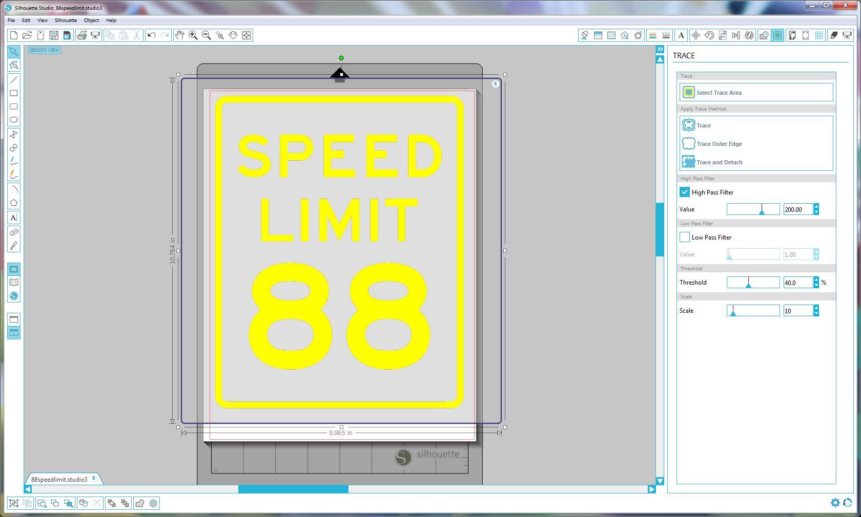 88 MPH Back to the Future Speed Signs : 4 Steps (with Pictures ...