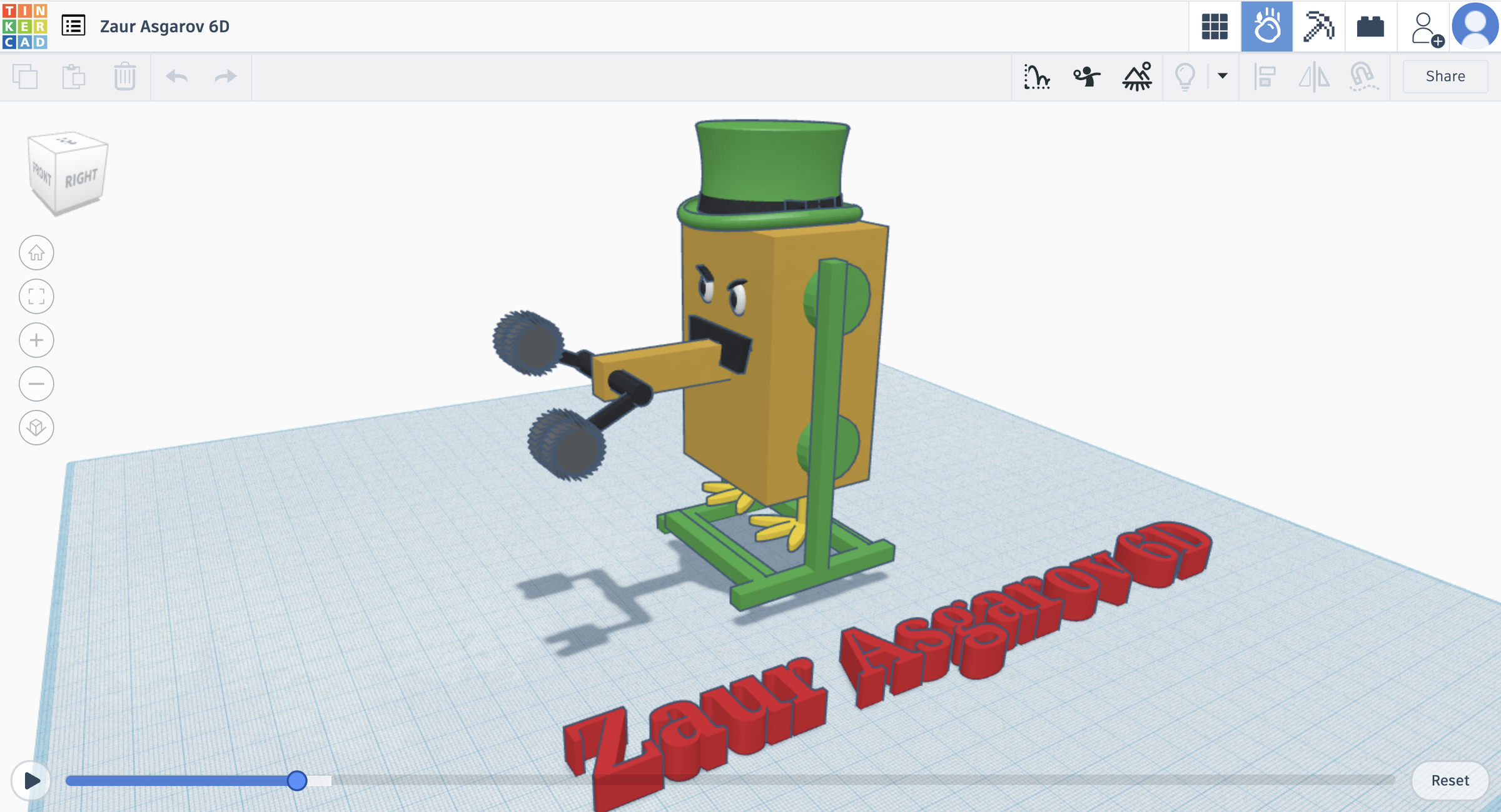 Tinkercad Robotics for School: SIMLAB KOMBAT! (virtual Walking Robots ...