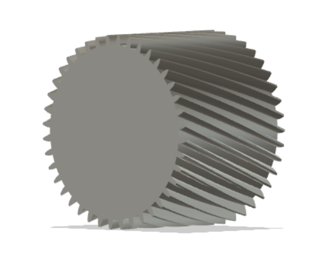 How to Make a Helical Gear : 3 Steps - Instructables