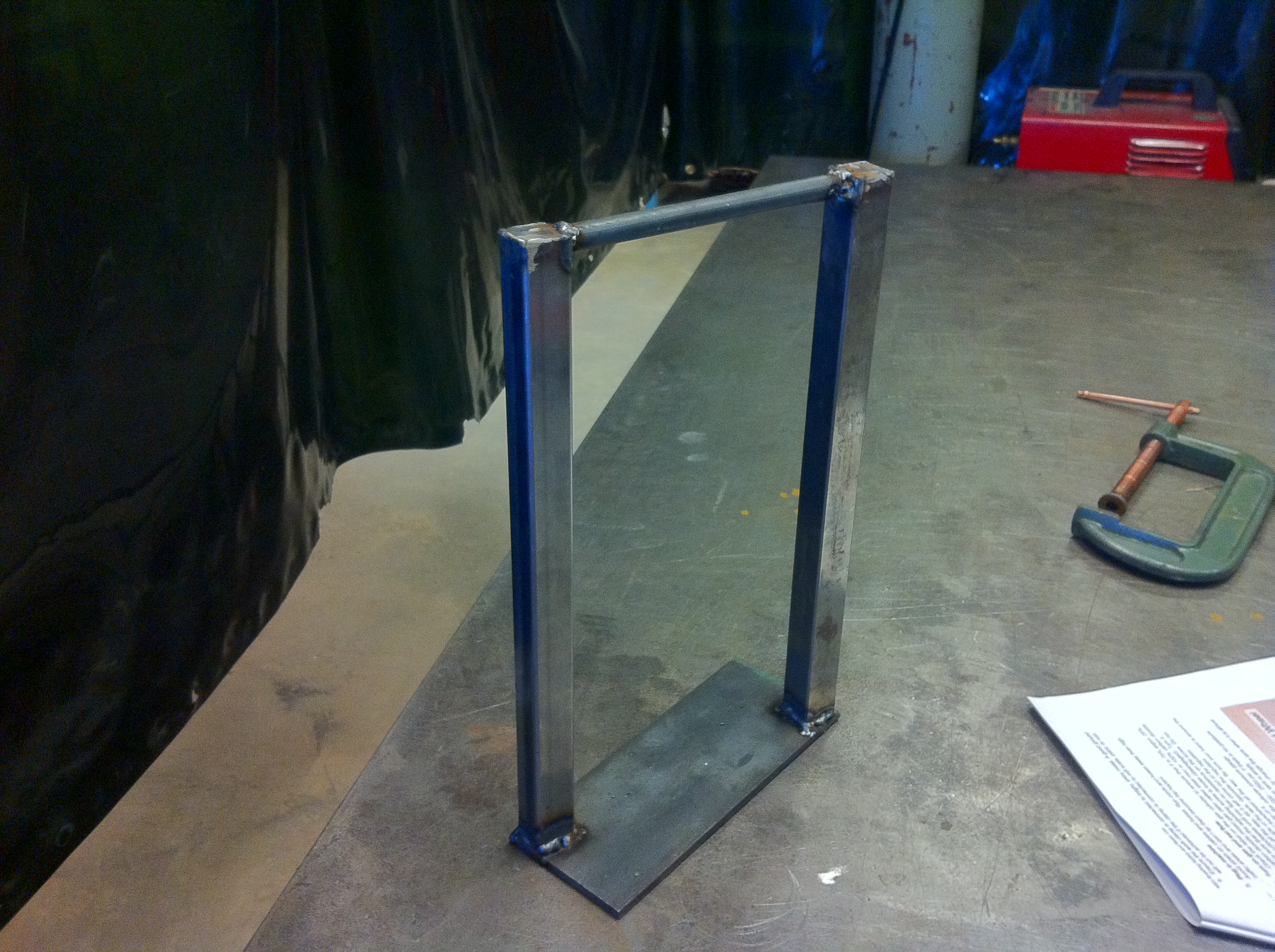 Hand Towel Rack - I Made It at TechShop : 5 Steps - Instructables