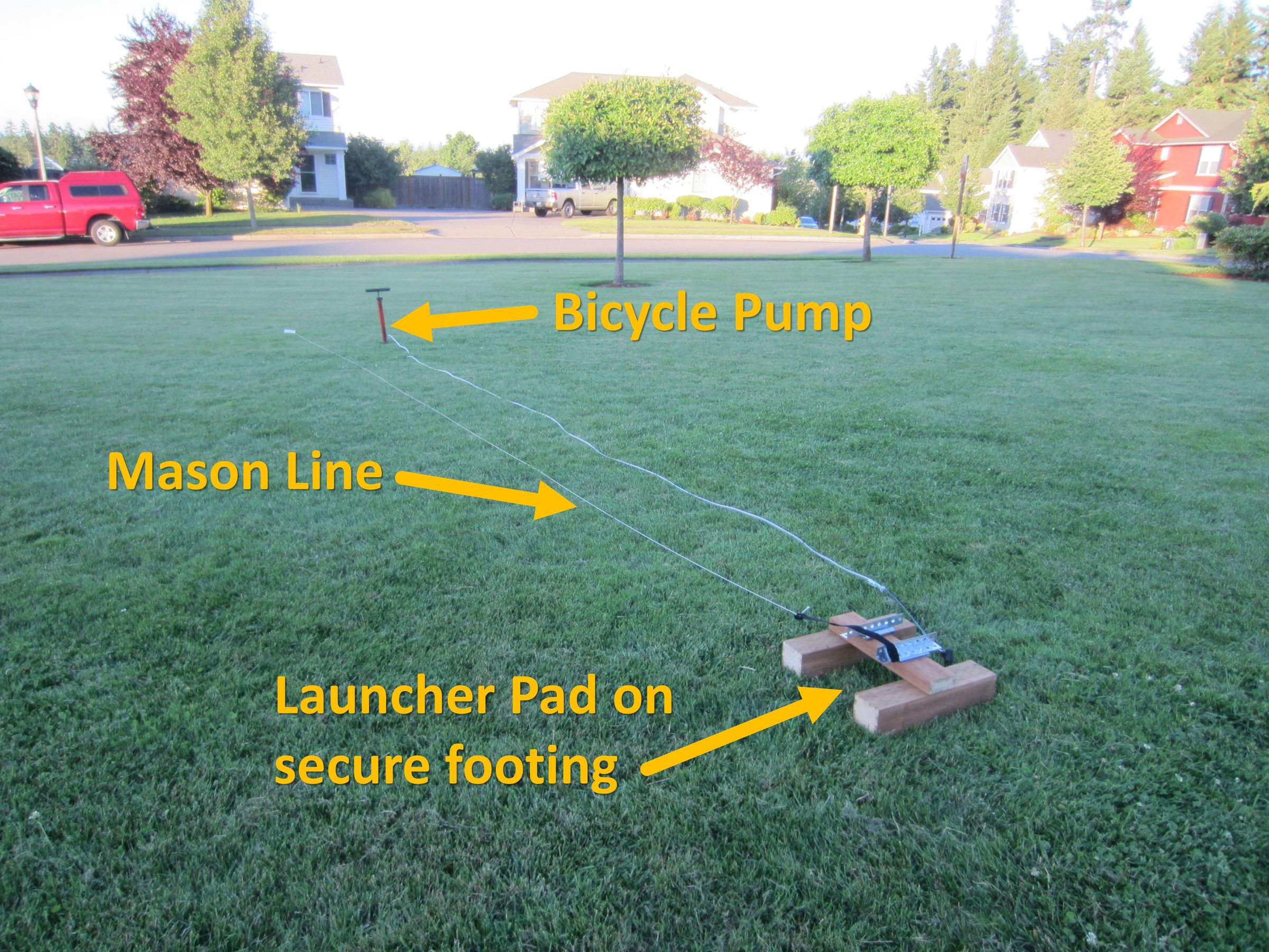 2 Liter Bottle Water Rocket and Launcher Pad : 15 Steps (with Pictures ...
